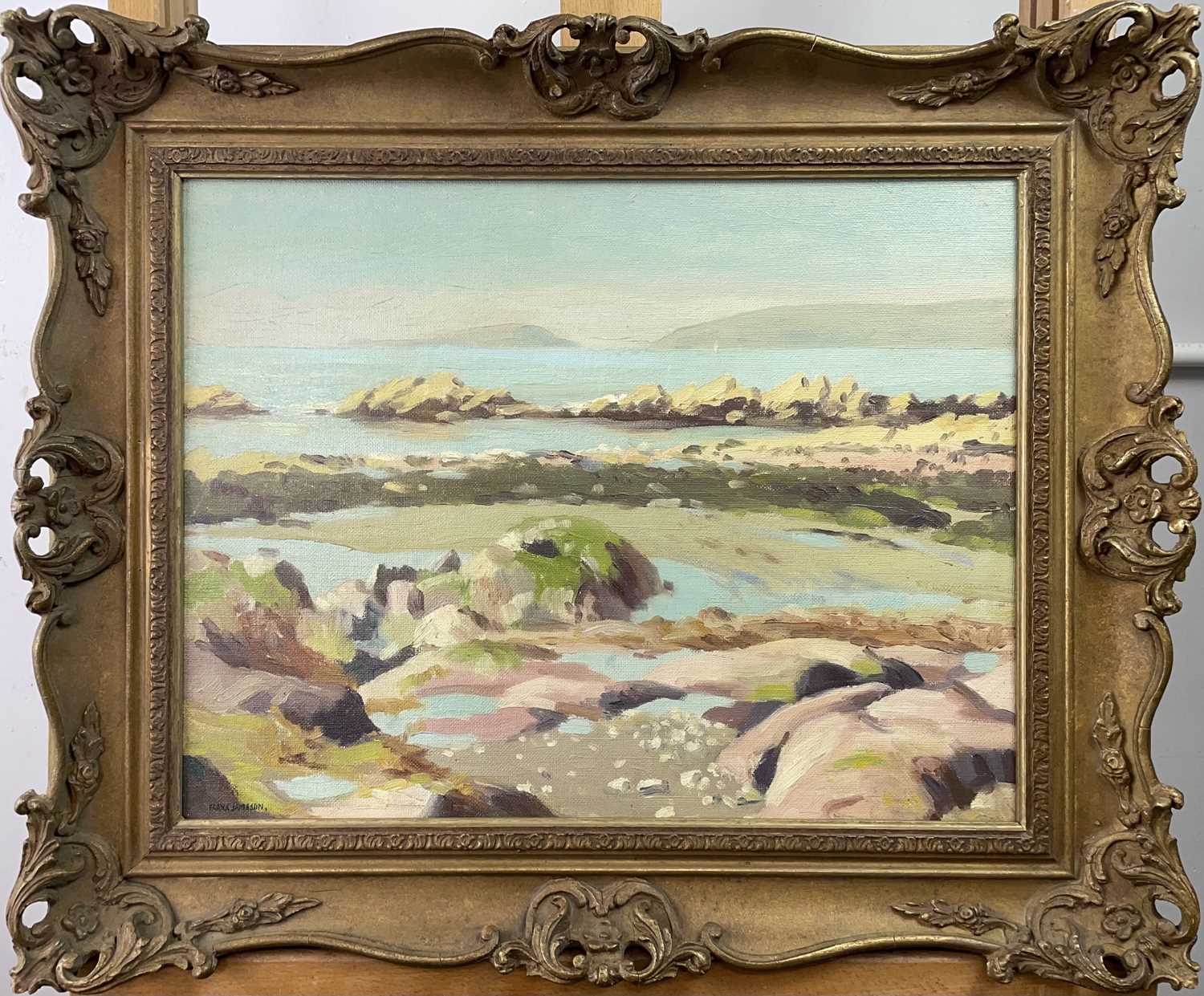 Lot 60 - Frank JAMESON (1899-1968) Low Tide Oil on