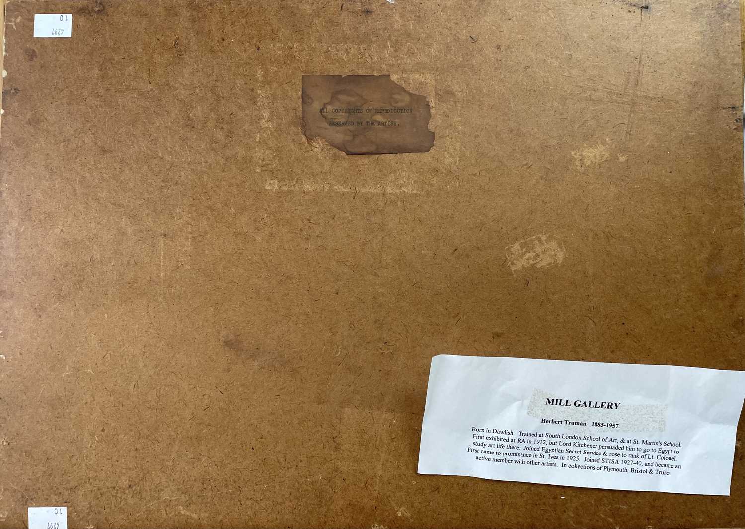 Lot 47 - Herbert TRUMAN (1883-1957) St Ives Harbour