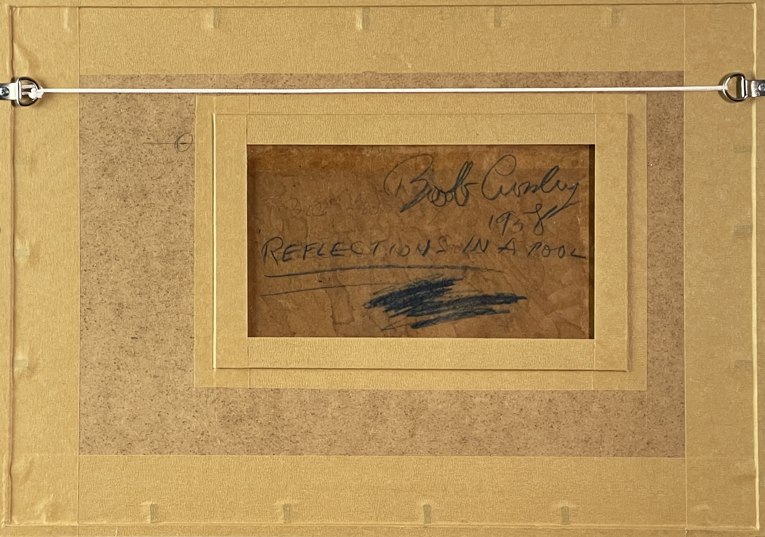 Lot 267 - Bob CROSSLEY (1912 - 2010) Reflections in a