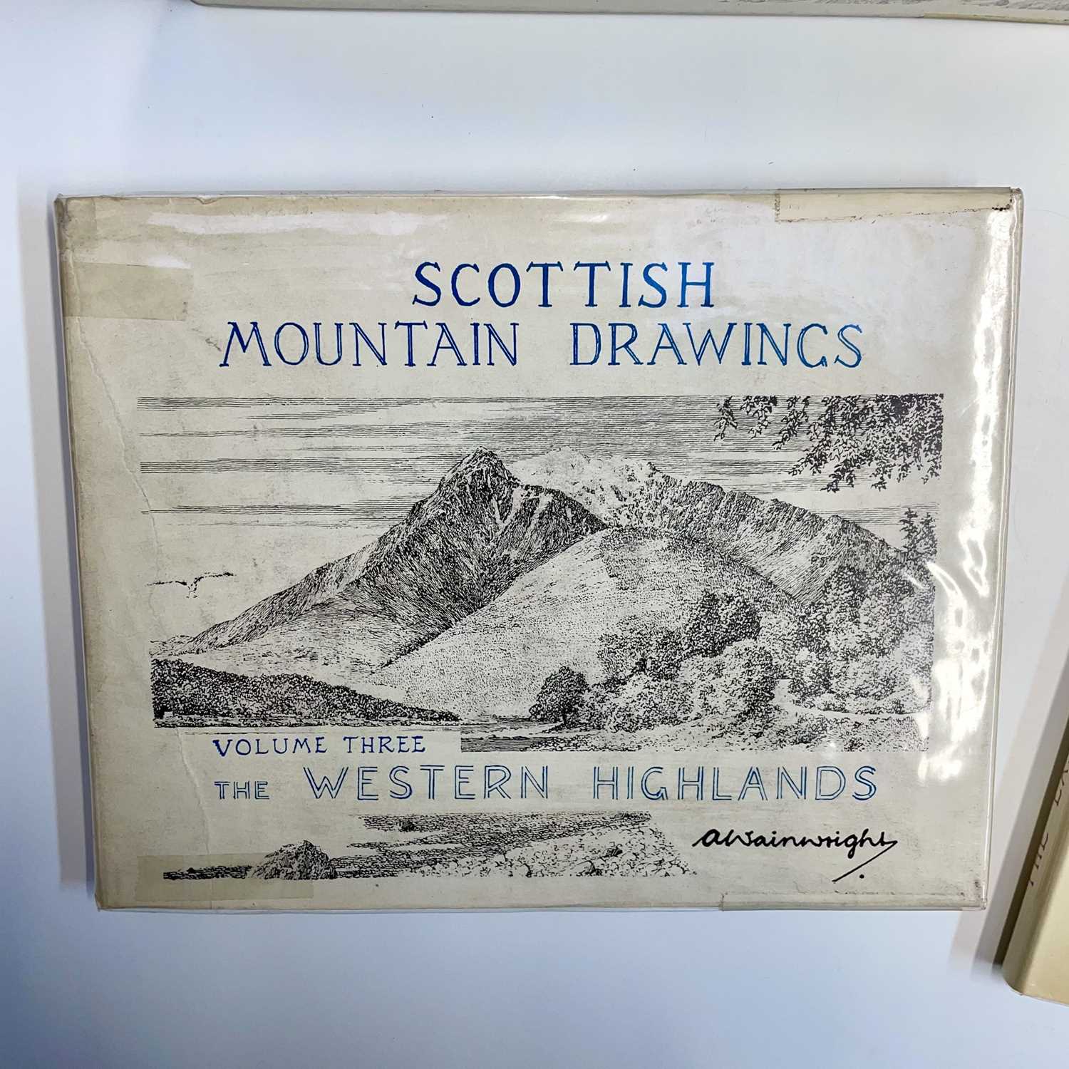Lot 378 - A WAINWRIGHT. 'Scottish Mountain Drawings',