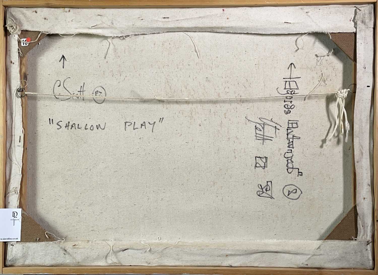 Lot 165 - COLIN SCOTT (1941) Shallow Play Oil on