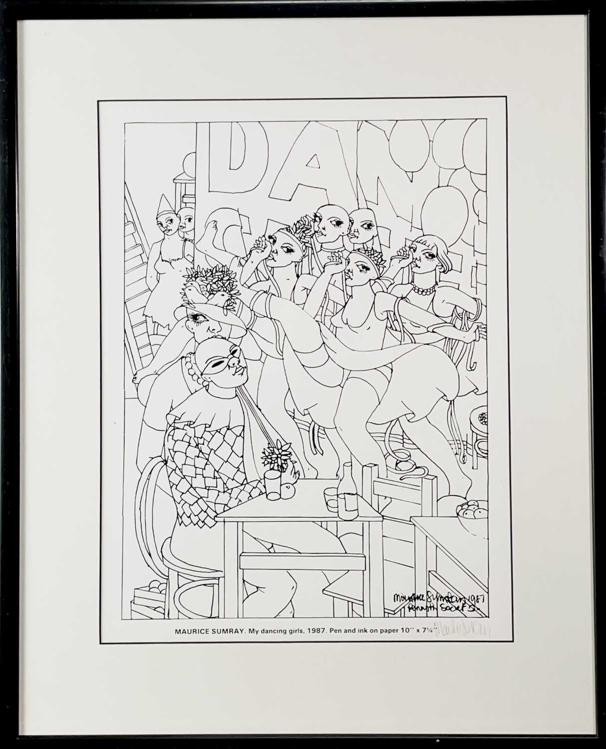 Lot 96 - Maurice SUMRAY (1920-2004) My Dancing Girls