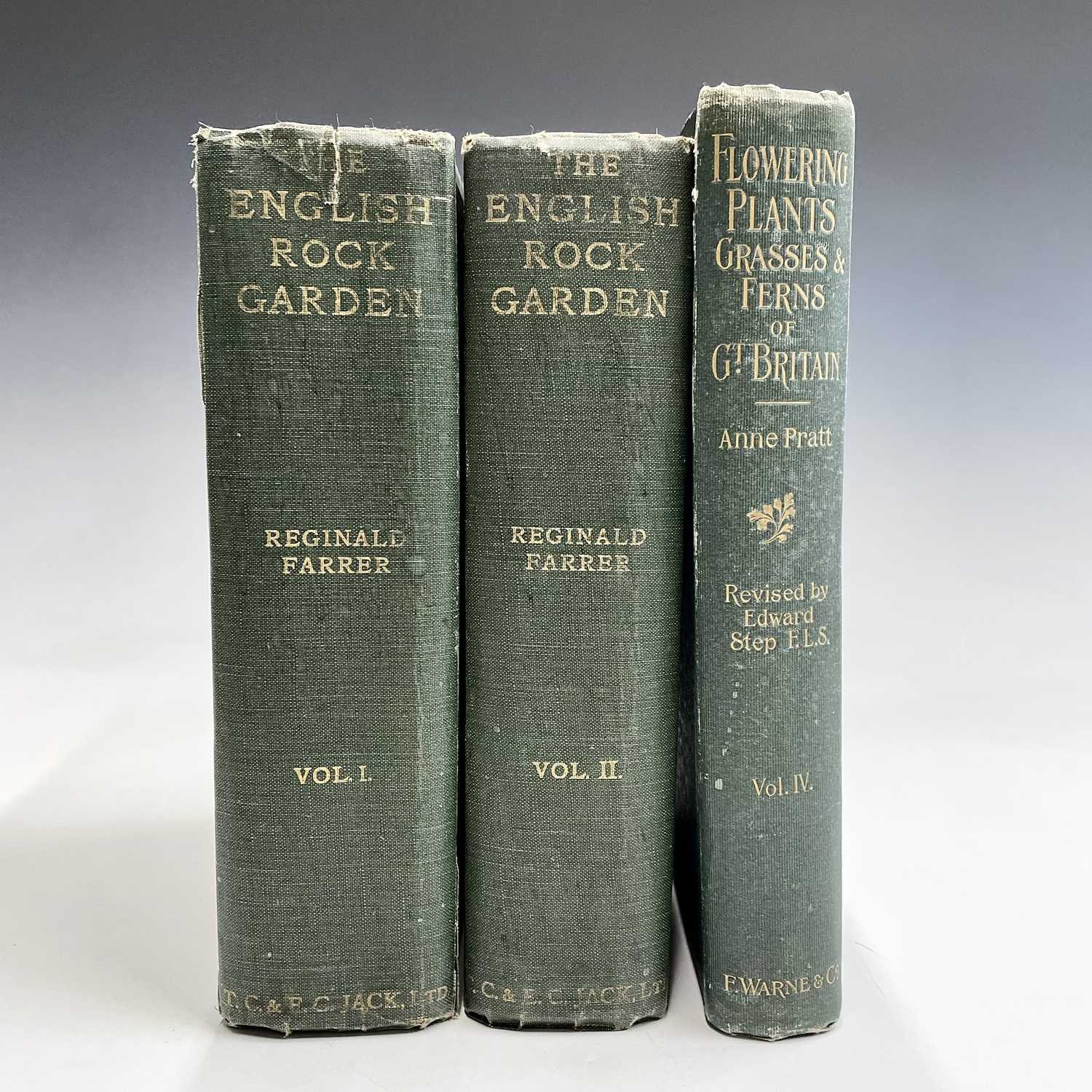 Lot 431 - REGINALD FARRER. 'The English Rock Garden,'