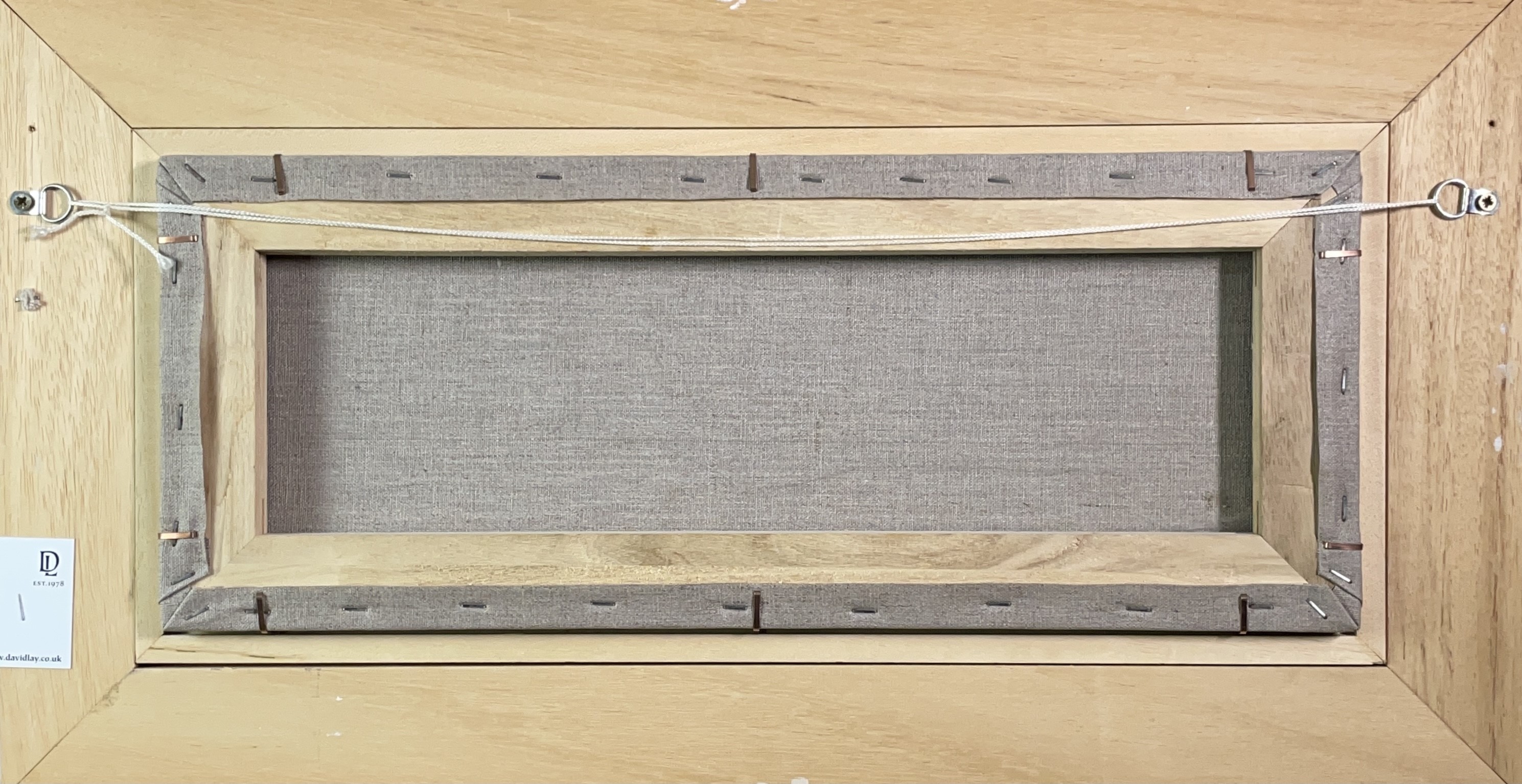 Lot 284 - Tim HALL (1964) Newlyn Oil on canvas Signed