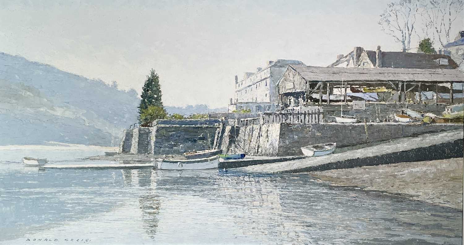 Lot 773 - Donald GREIG (1916-2009) Early Morning,