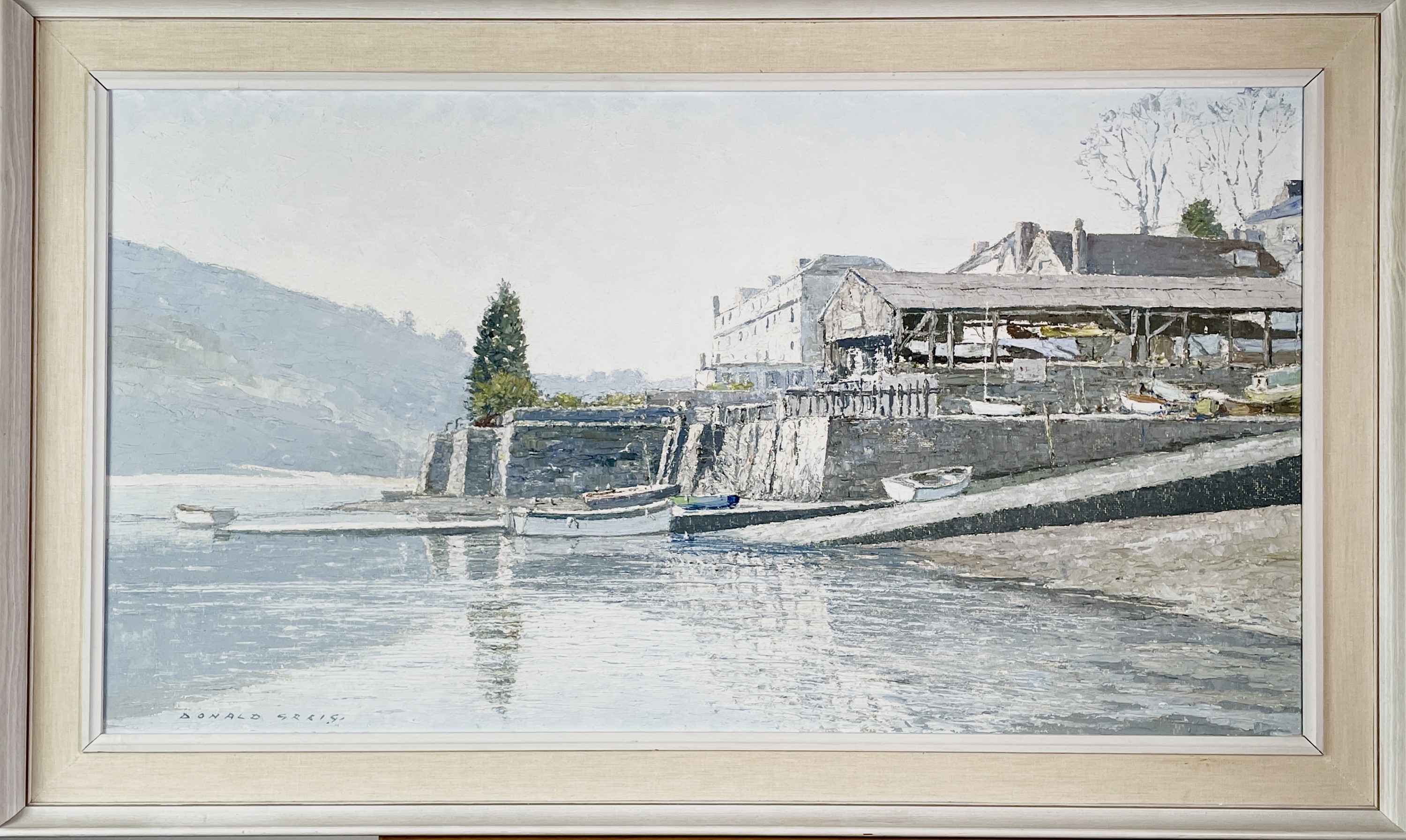 Lot 773 - Donald GREIG (1916-2009) Early Morning,