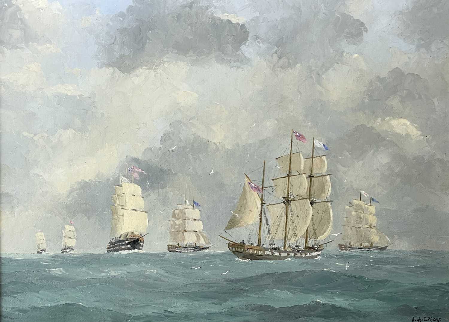 Lot 65 - Hugh E. RIDGE (1899-1976) The Fleet