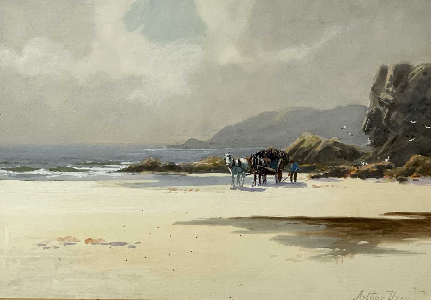 Lot 331 - Arthur DREW (1907-1984) Seaweed Gatherer