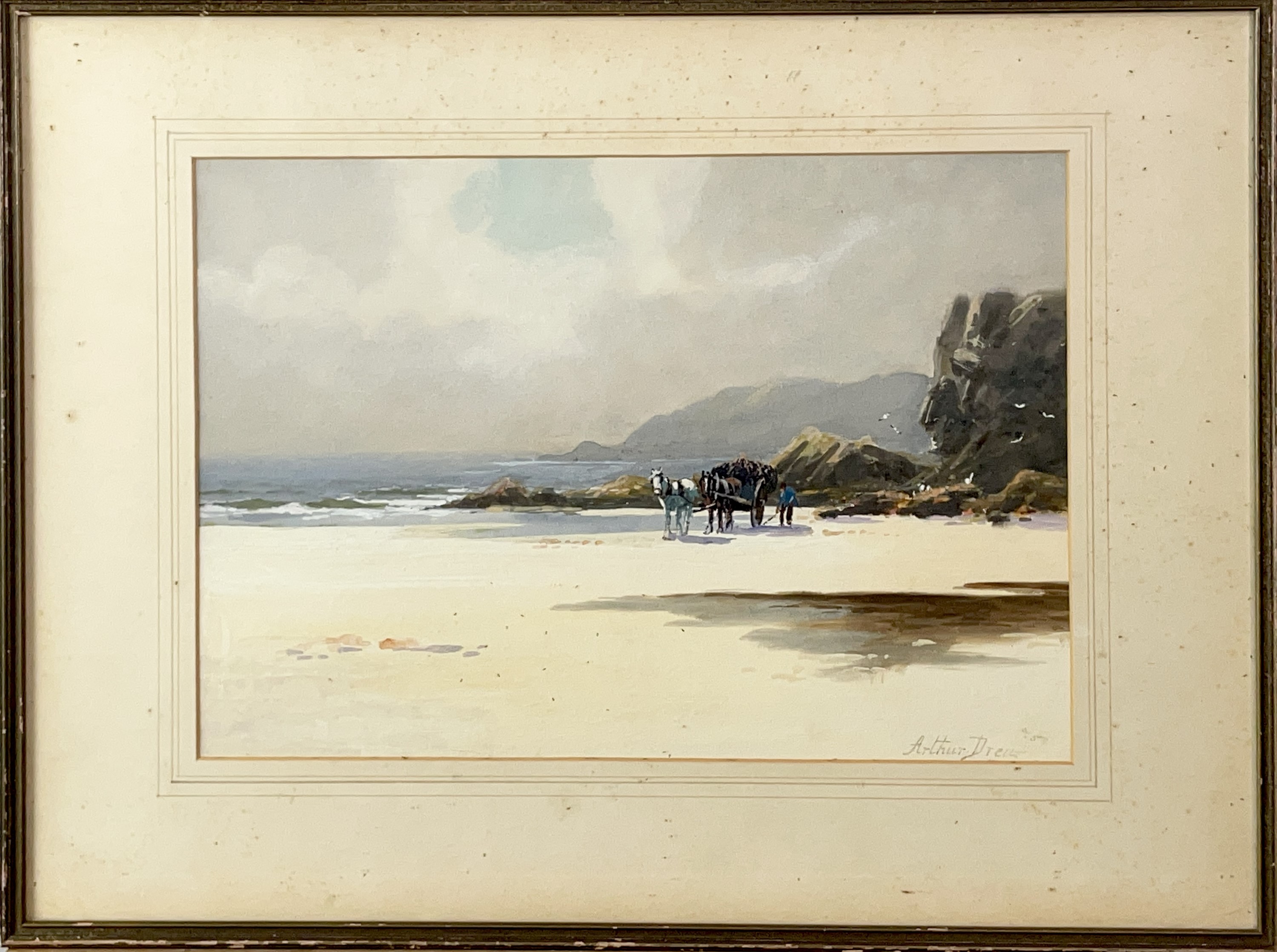 Lot 331 - Arthur DREW (1907-1984) Seaweed Gatherer