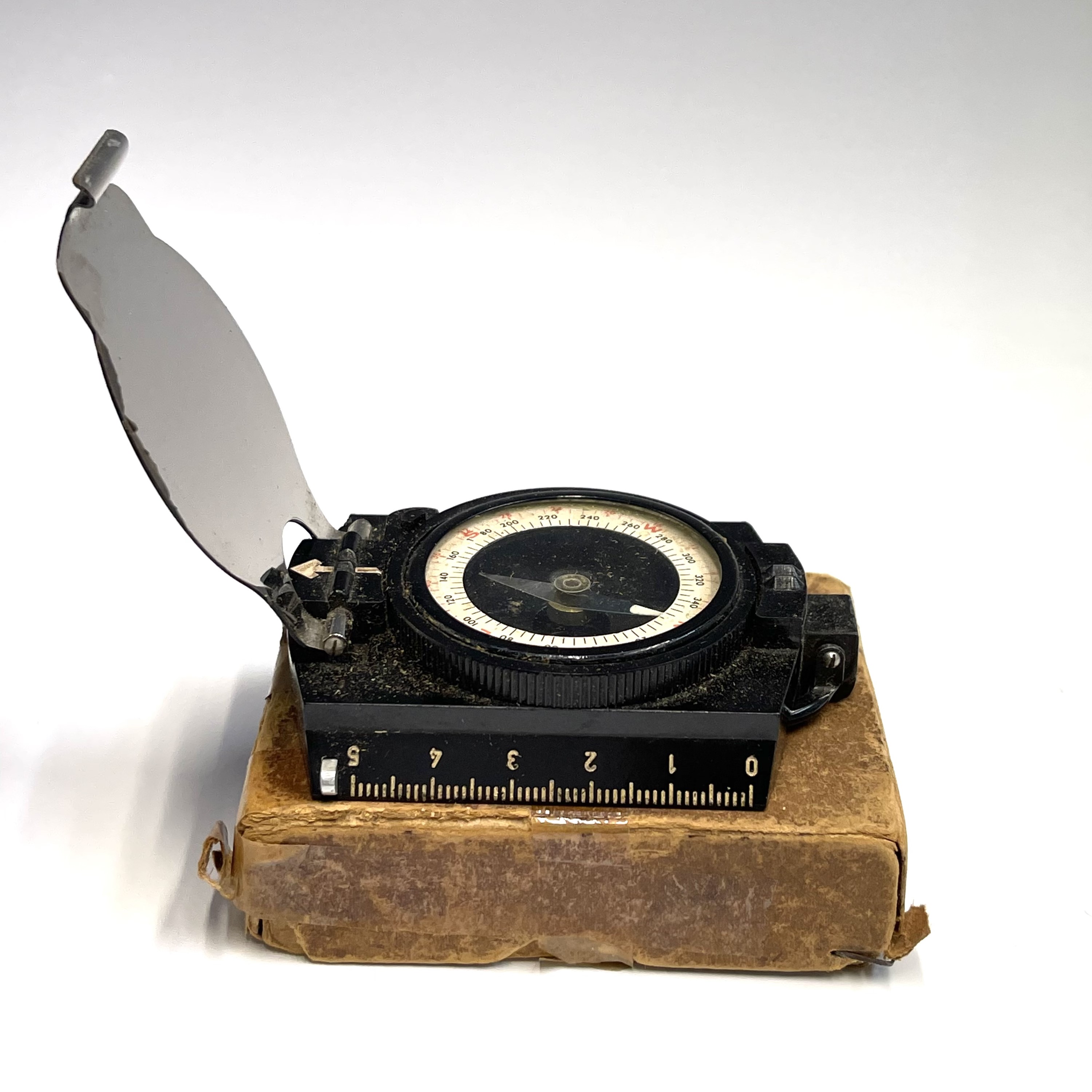 Lot 265 - A Francis Barker M88 prismatic marching