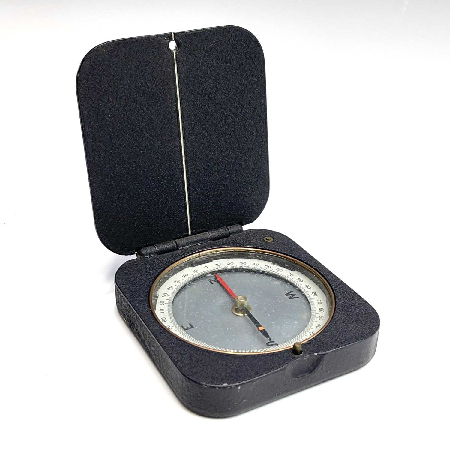 Lot 272 - A WWII era bakelite compass with slide out