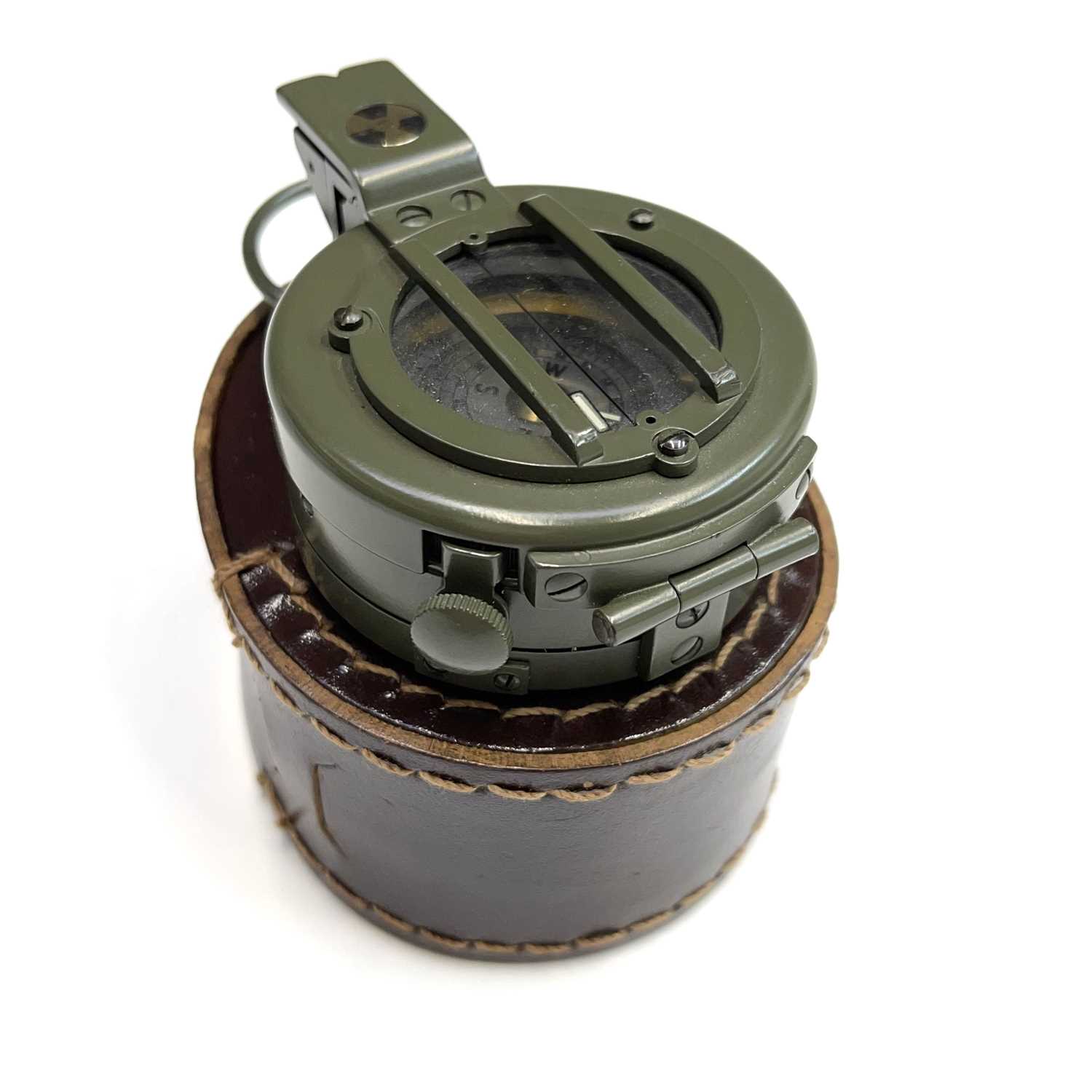 Lot 274 - A Francis Barker green M-73 prismatic