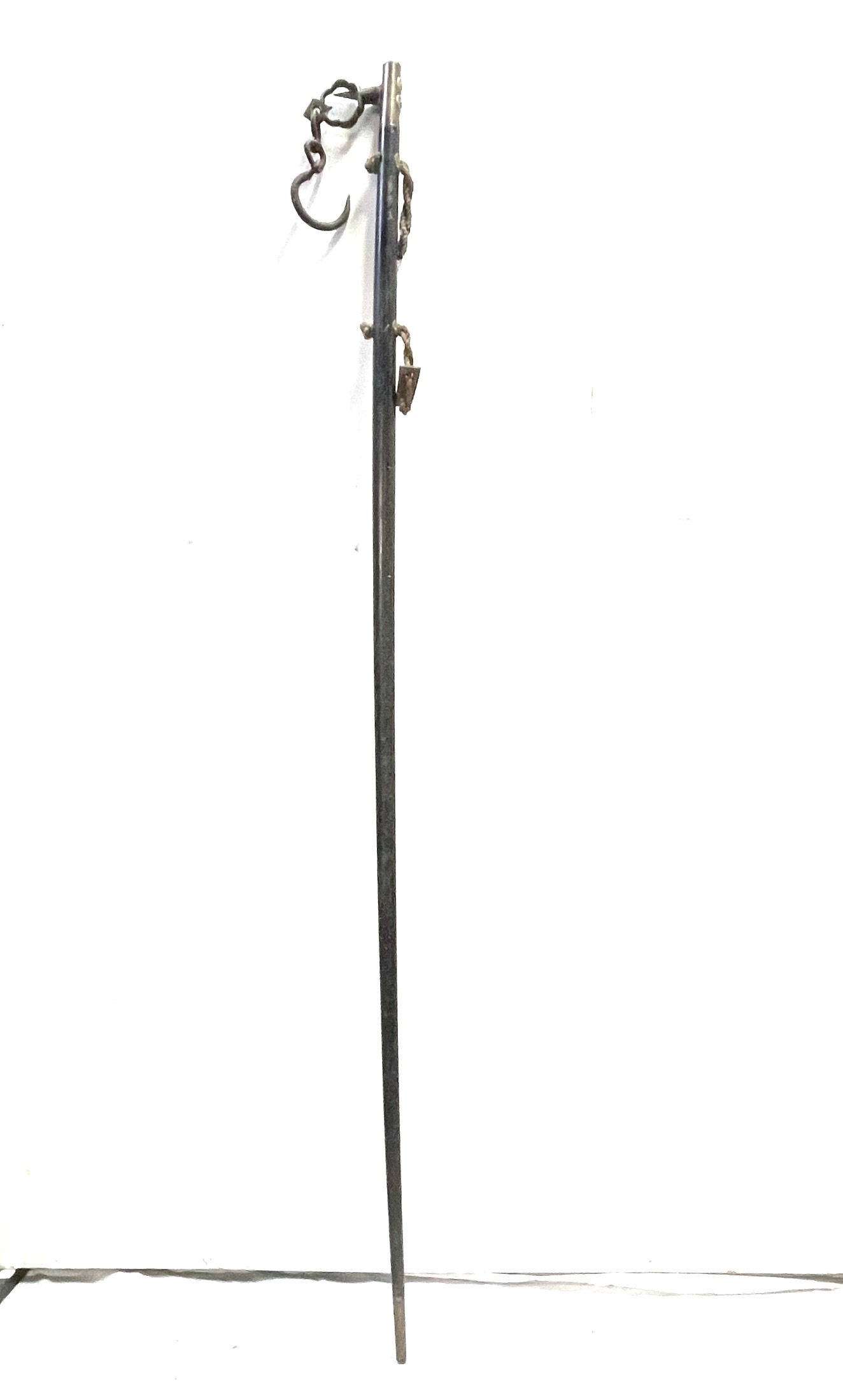 Lot 219 - A Chinese balance scale, circa 1900, the