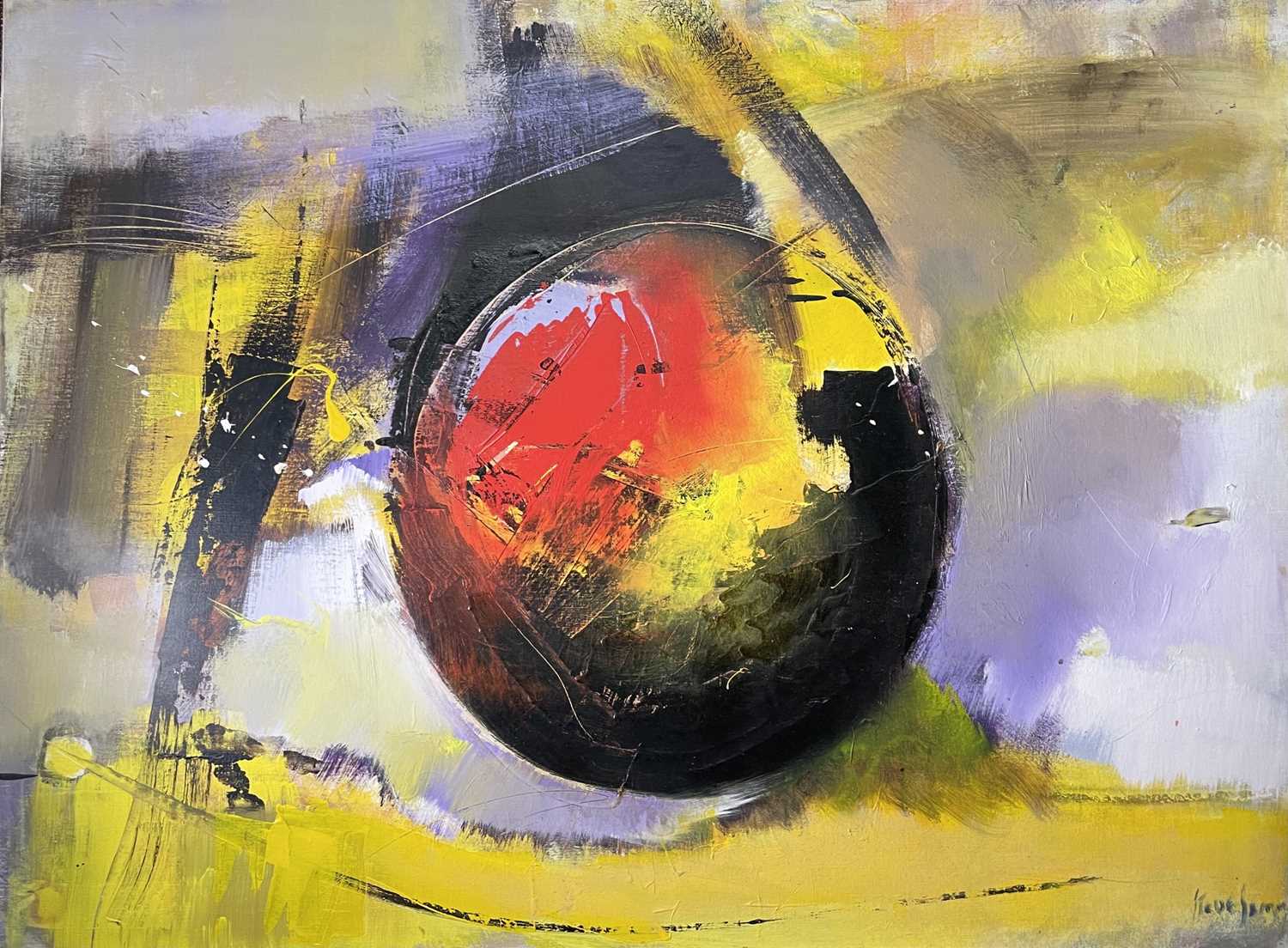 Lot 350 - Steve SLIMM (1953) Untitled Oil on canvas