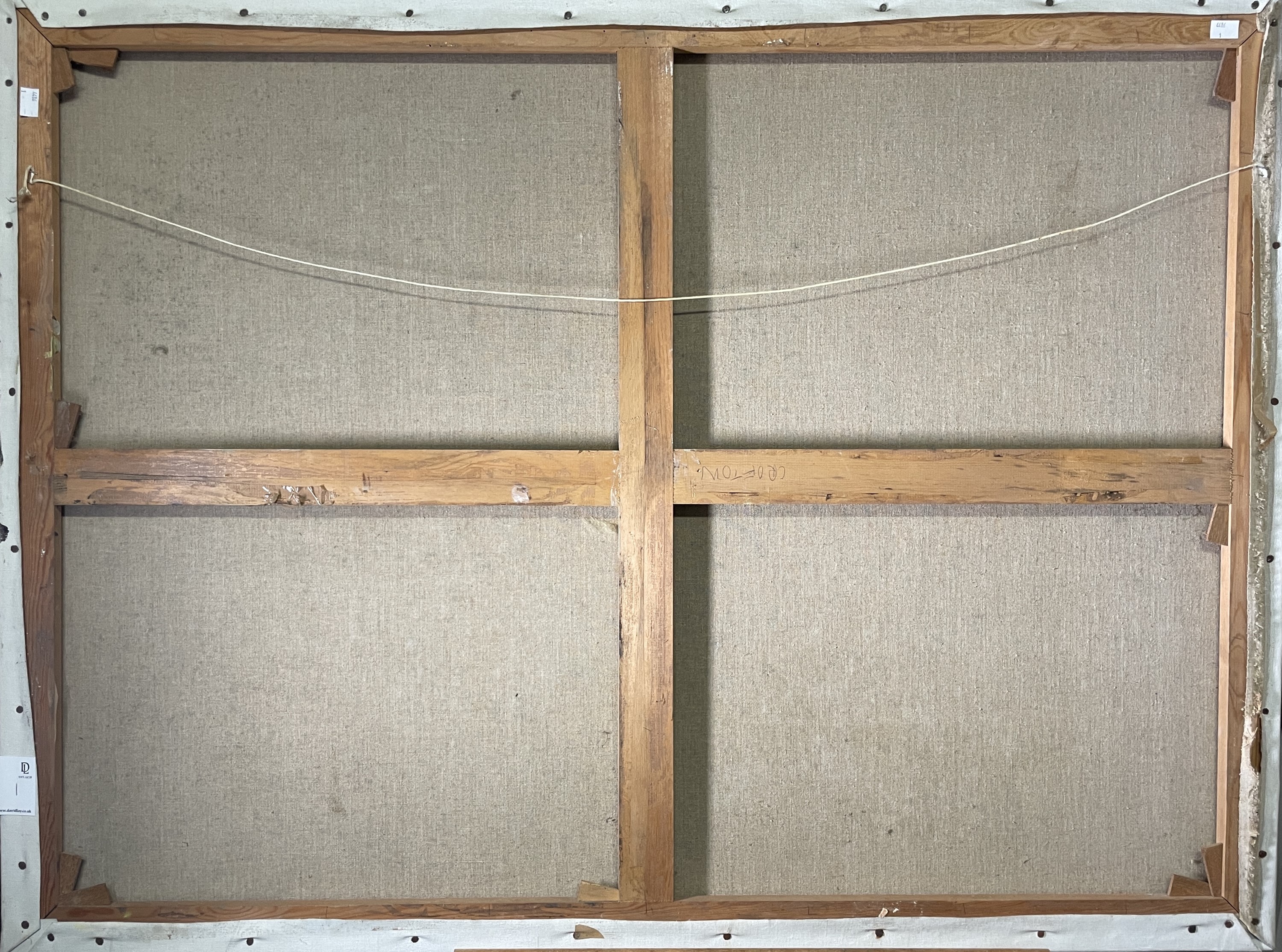 Lot 350 - Steve SLIMM (1953) Untitled Oil on canvas