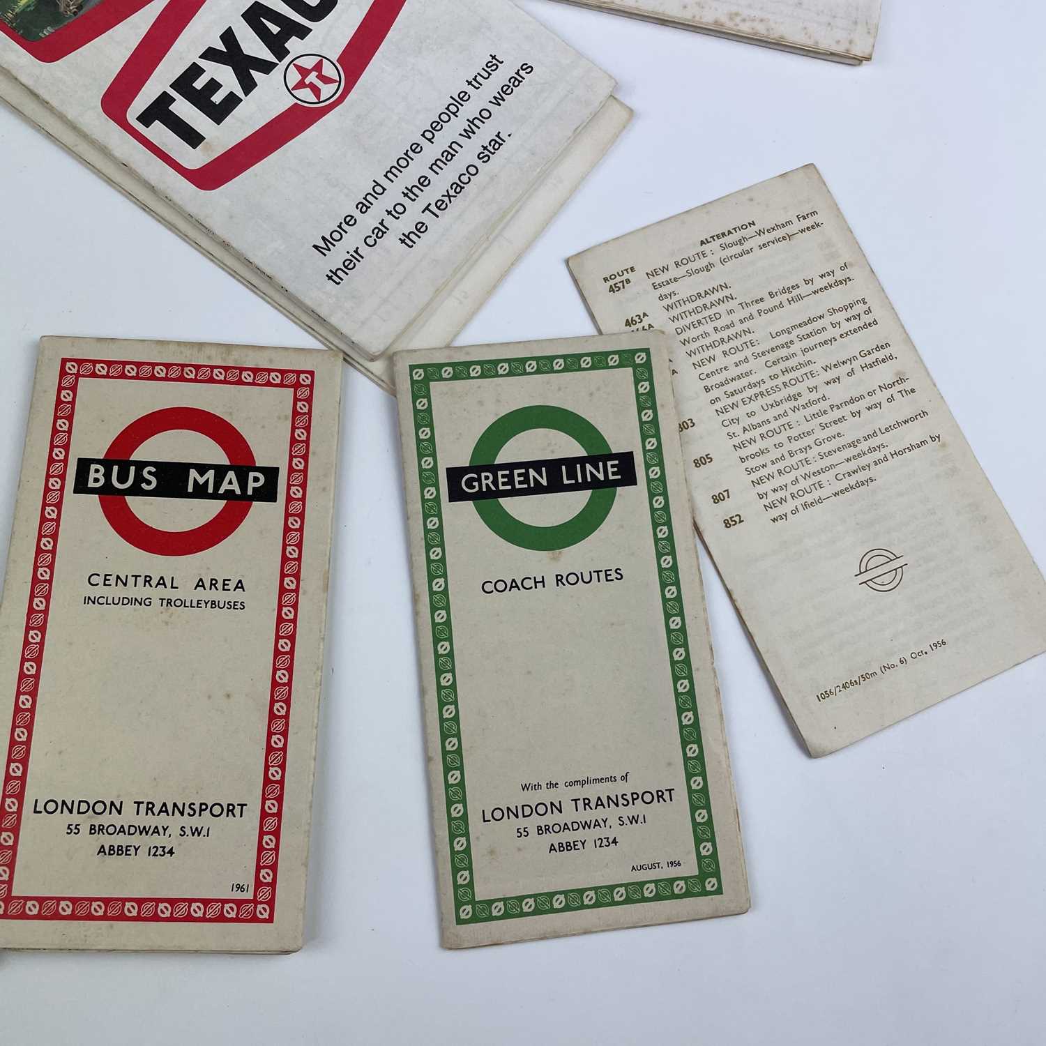 Lot 506 - Harry Beck London Underground Map, plus
