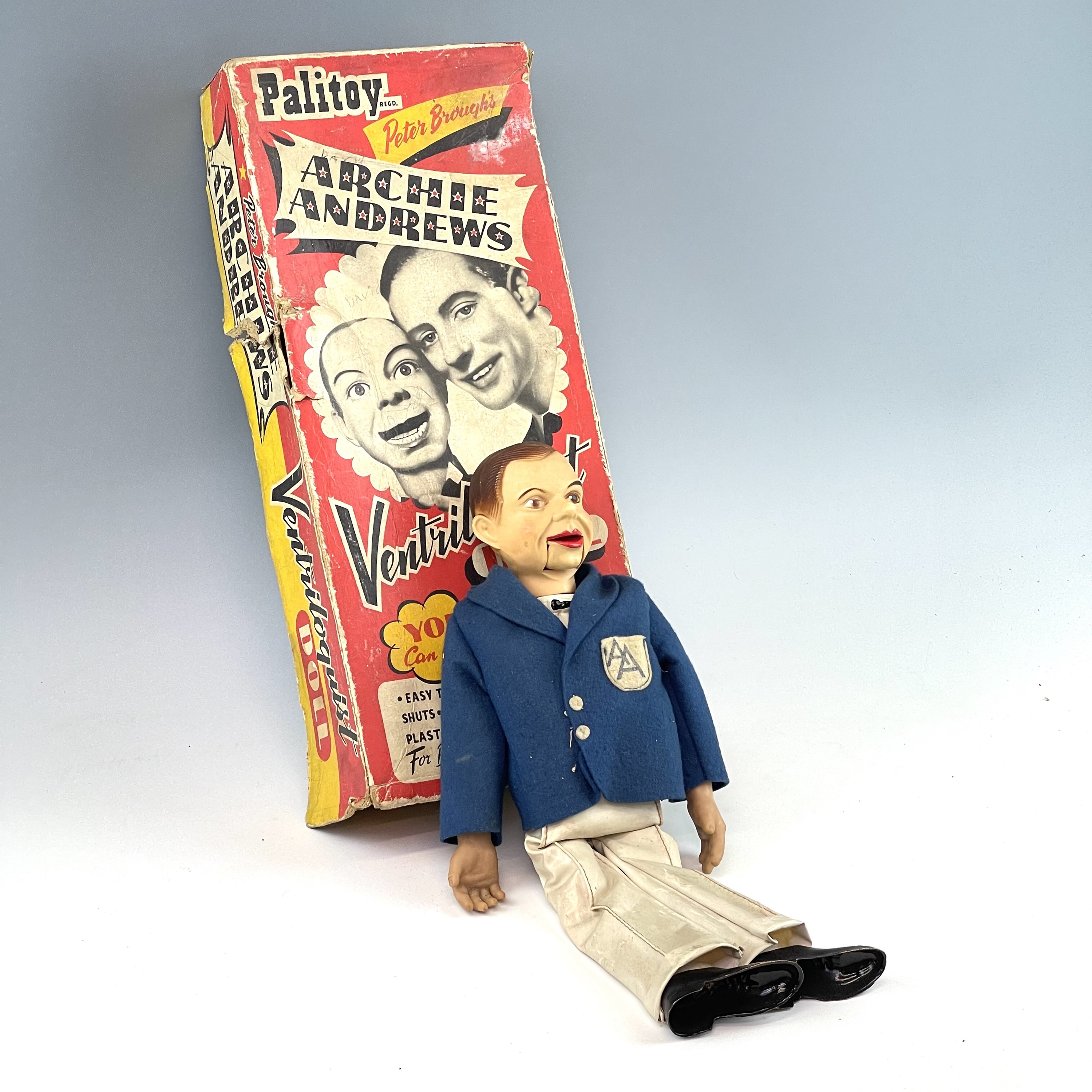 Lot 764 - Palitoy Archie Andrews Ventriloquist Doll.