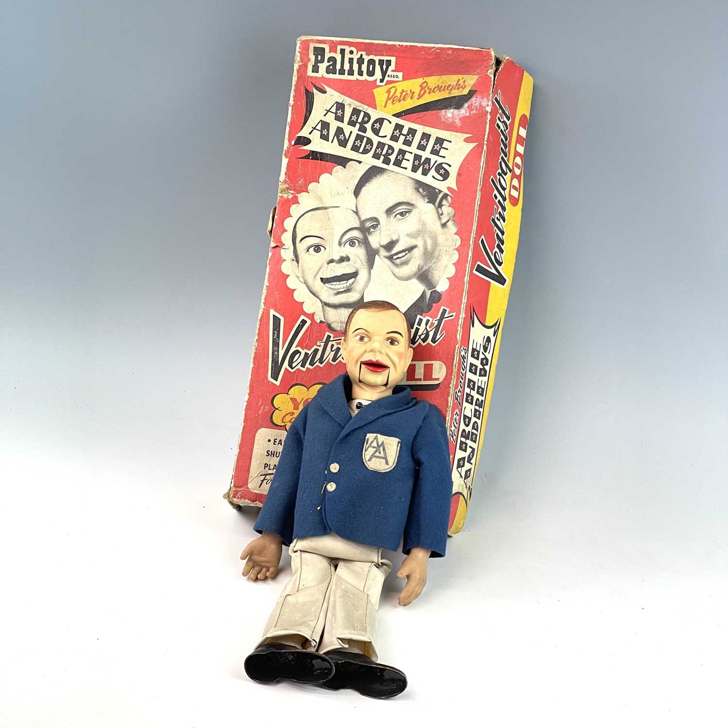 Lot 764 - Palitoy Archie Andrews Ventriloquist Doll.