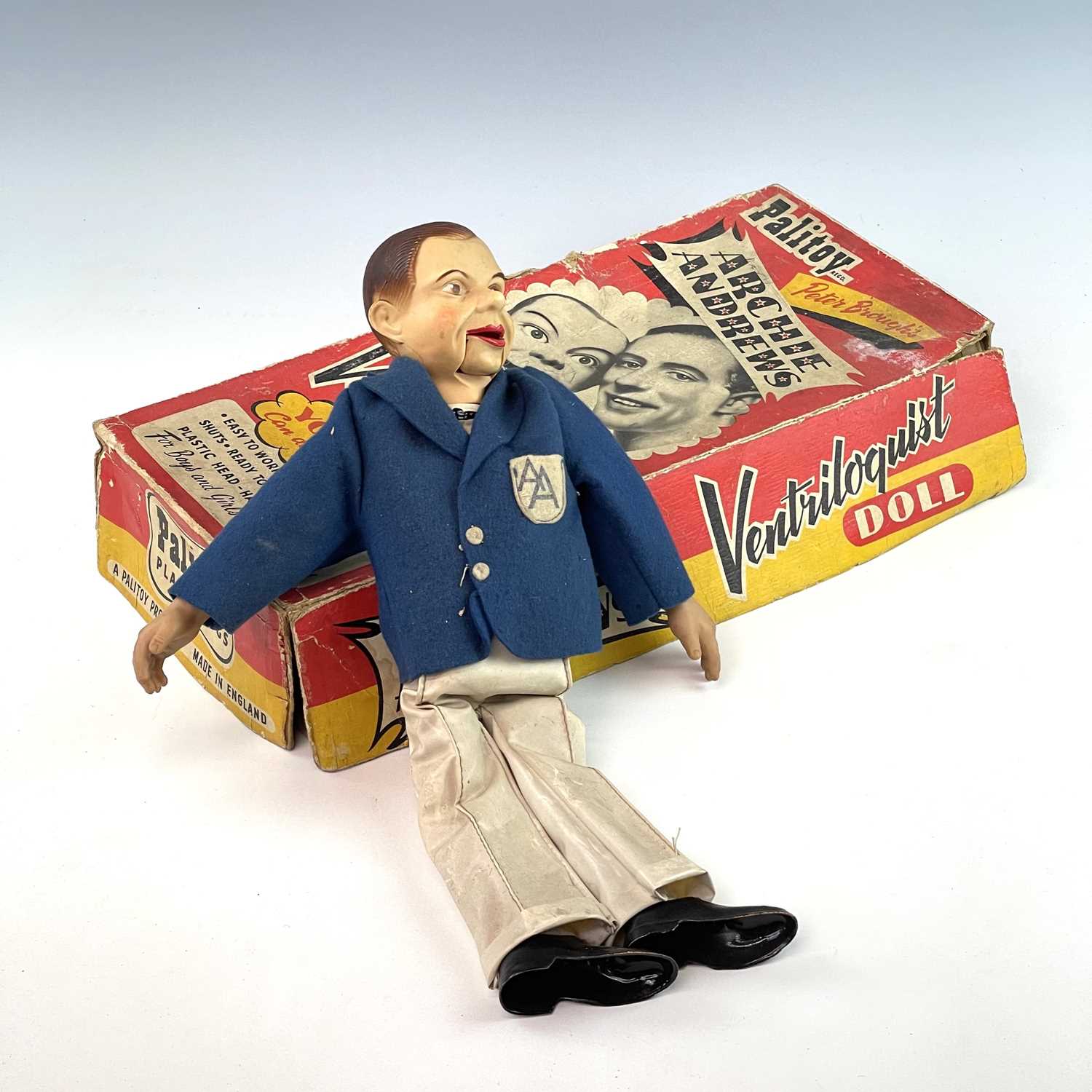 Lot 764 - Palitoy Archie Andrews Ventriloquist Doll.