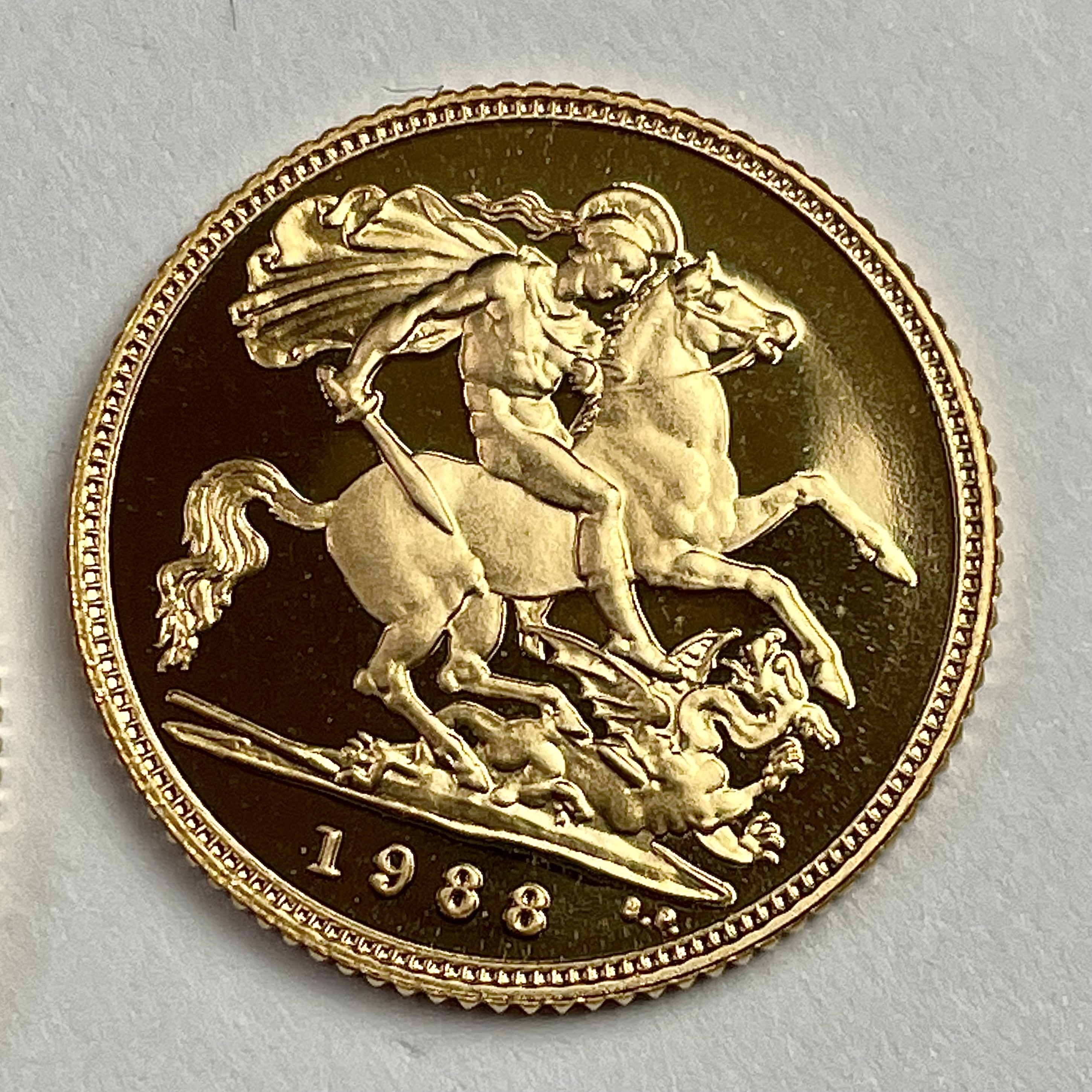Lot 710 - A 1988 United Kingdom Gold Proof Set,
