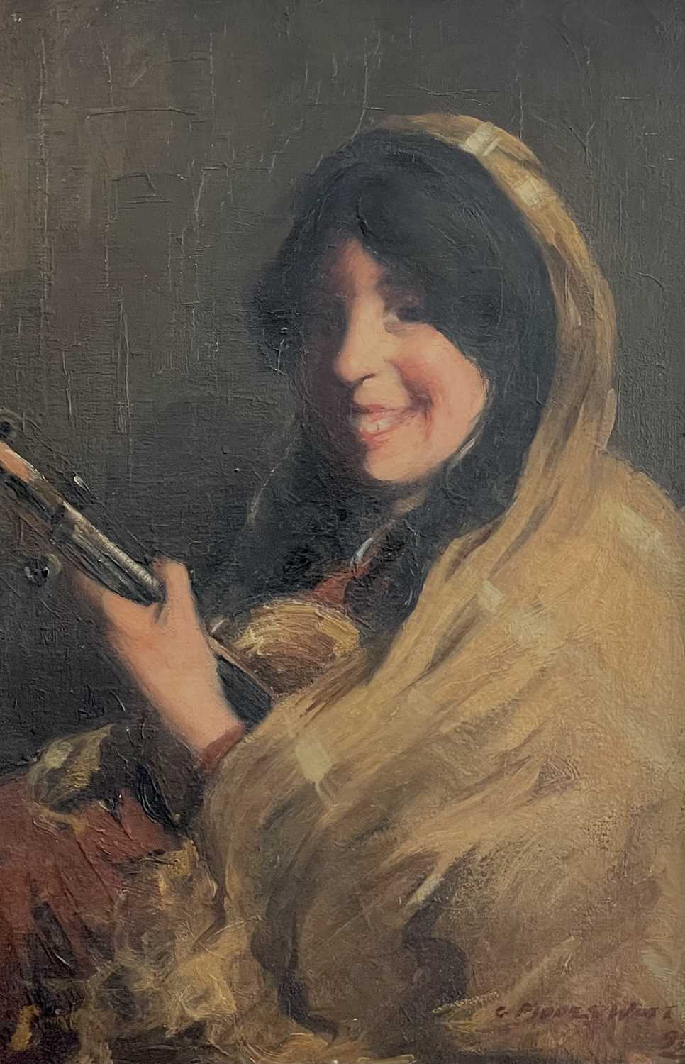 Lot 605 - Georges Fiddes WATT (1873-1960) Girl with