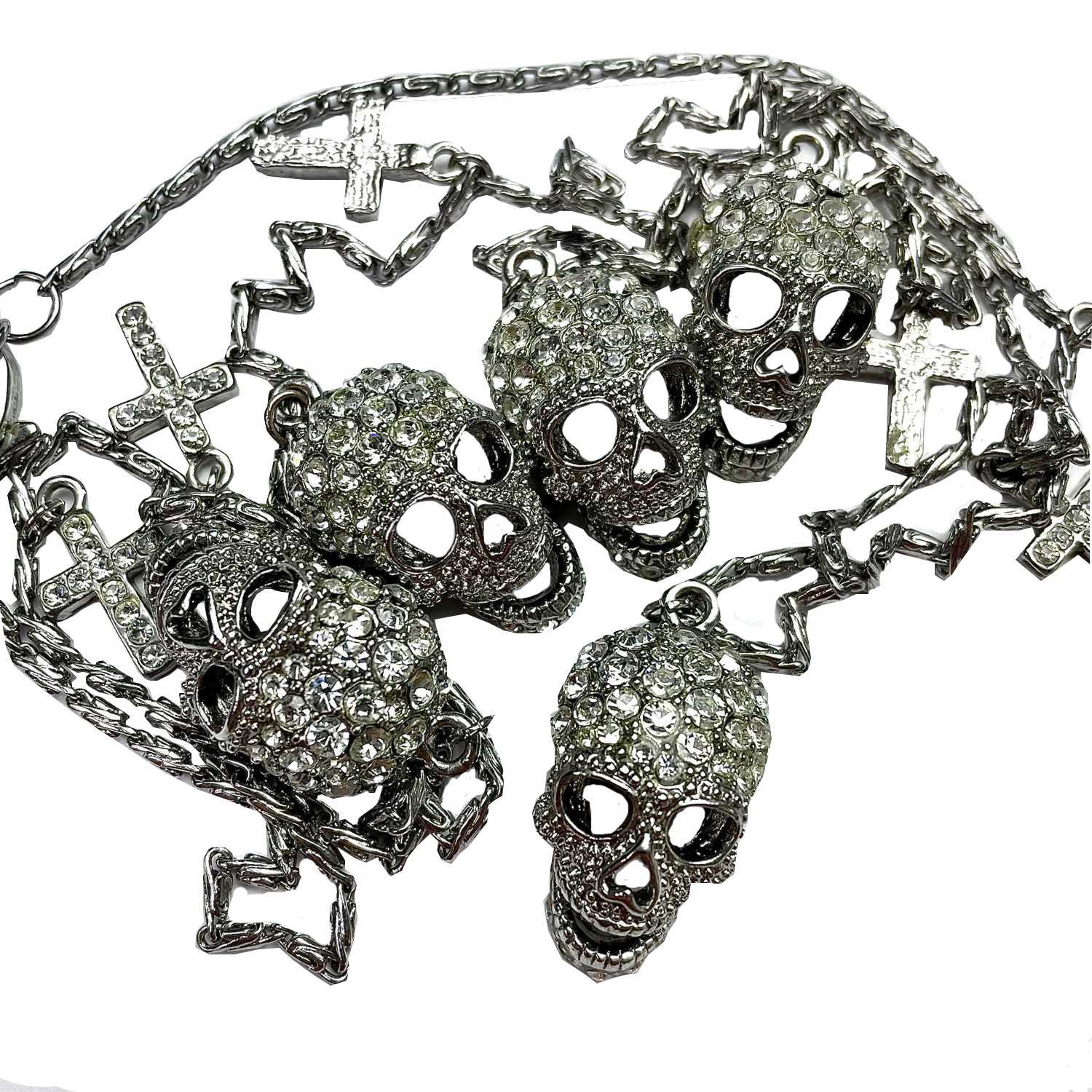 Lot 556 - A Butler & Wilson 40th anniversary skull and