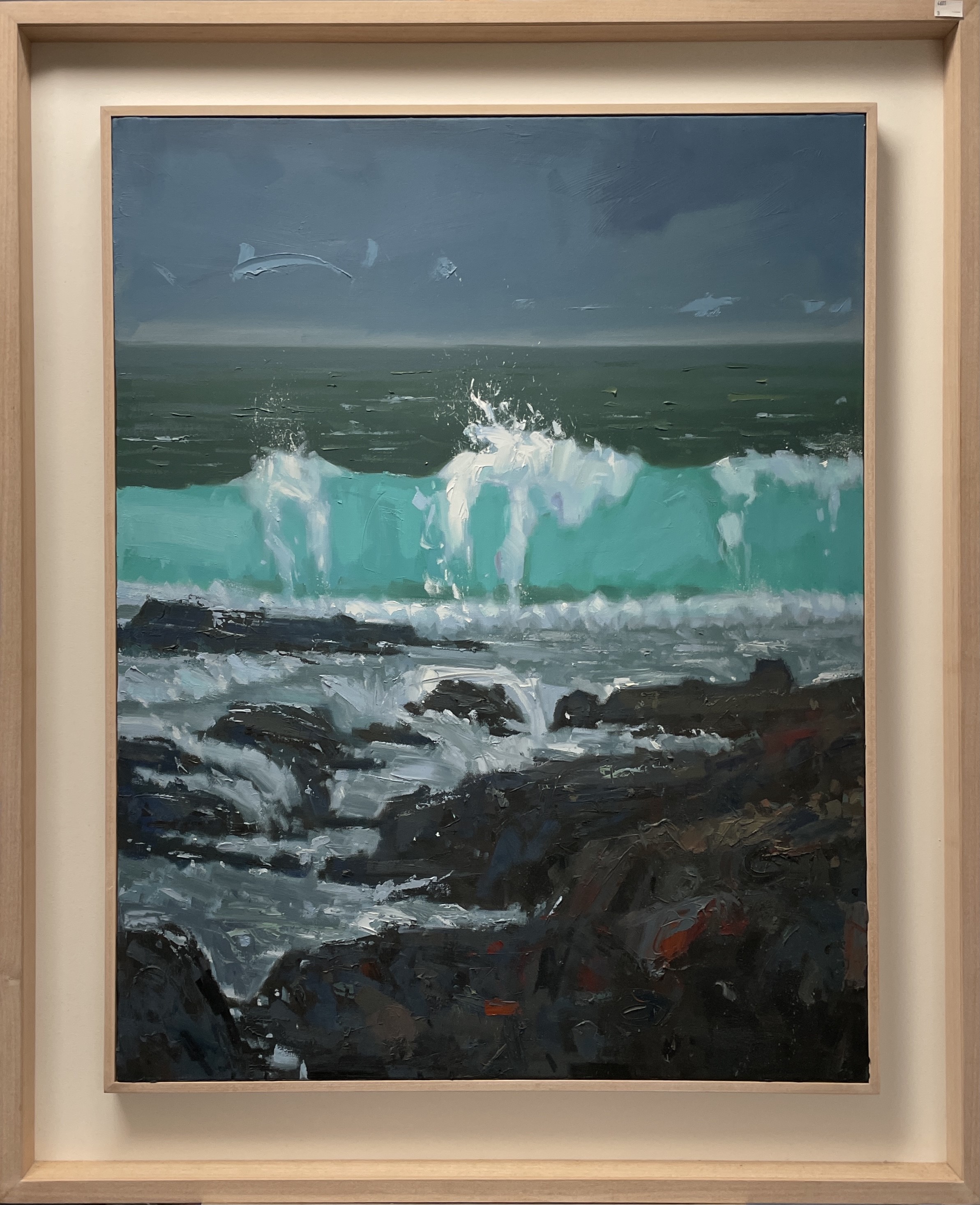 Lot 478 - Gary LONG (1945) Bright Glow Oil on canvas