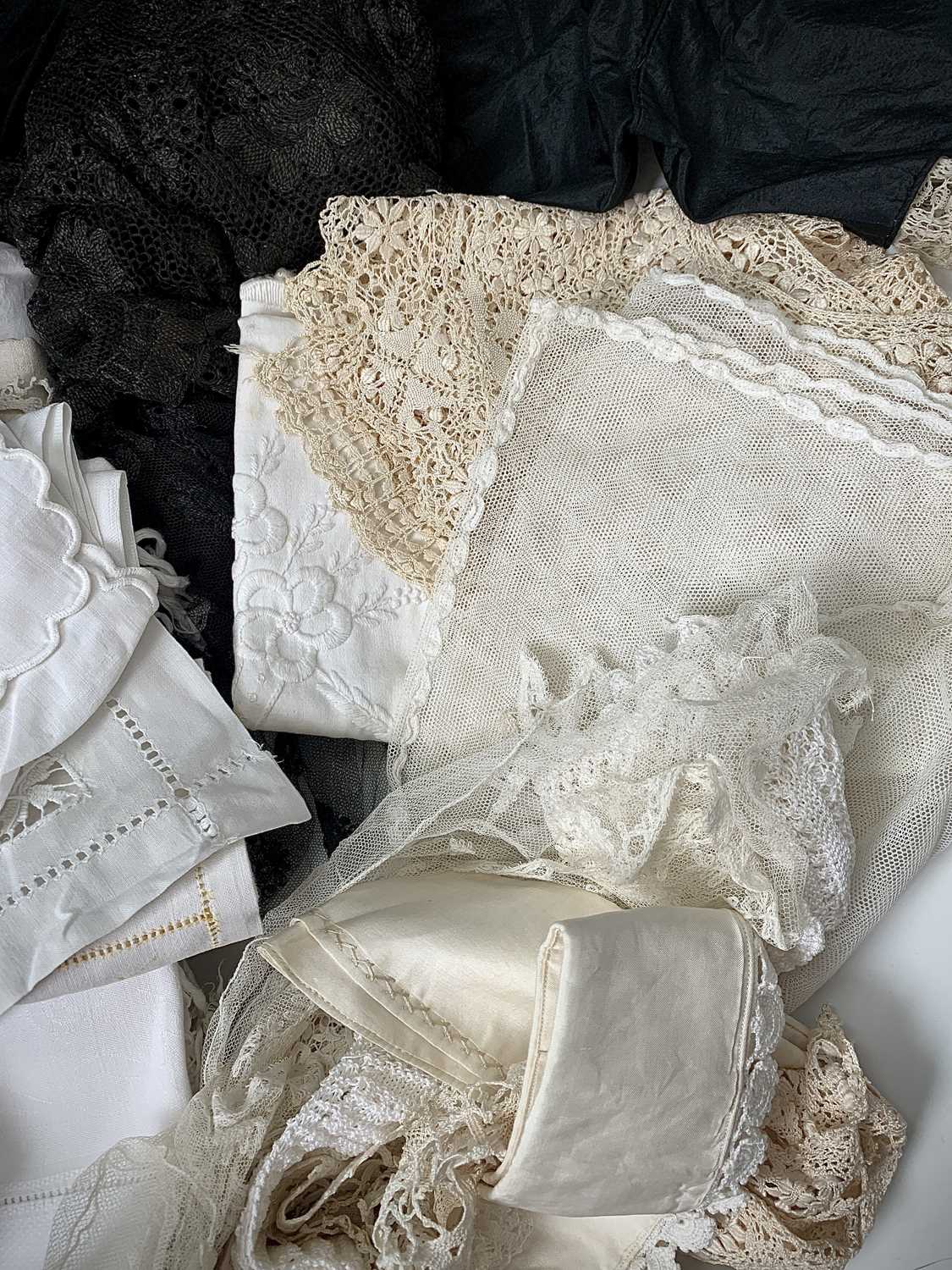 Lot 2818 - A late Victorian black silk boned bodice