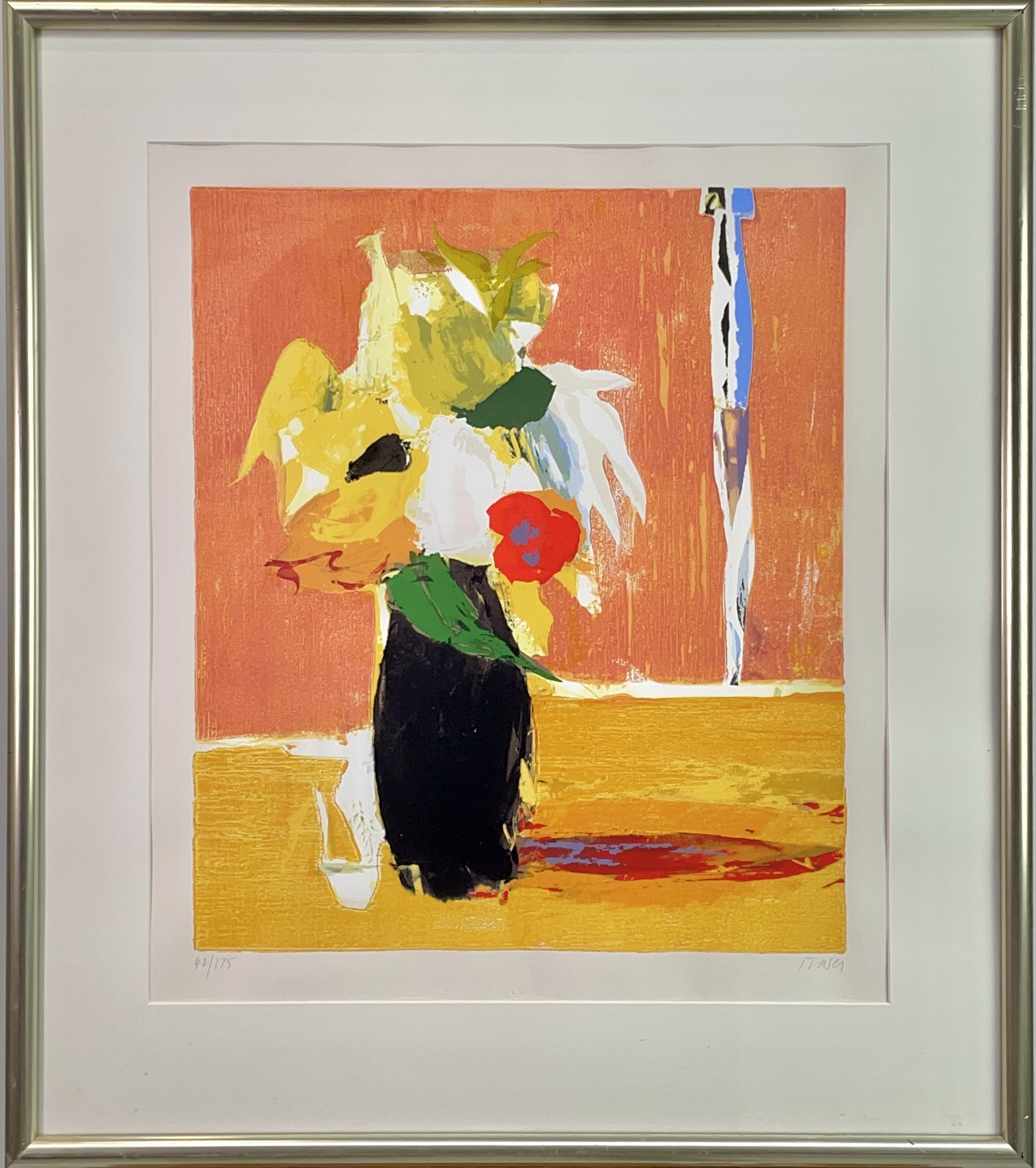 Lot 1575 - Tony WARREN (1930-1994) watercolour Still