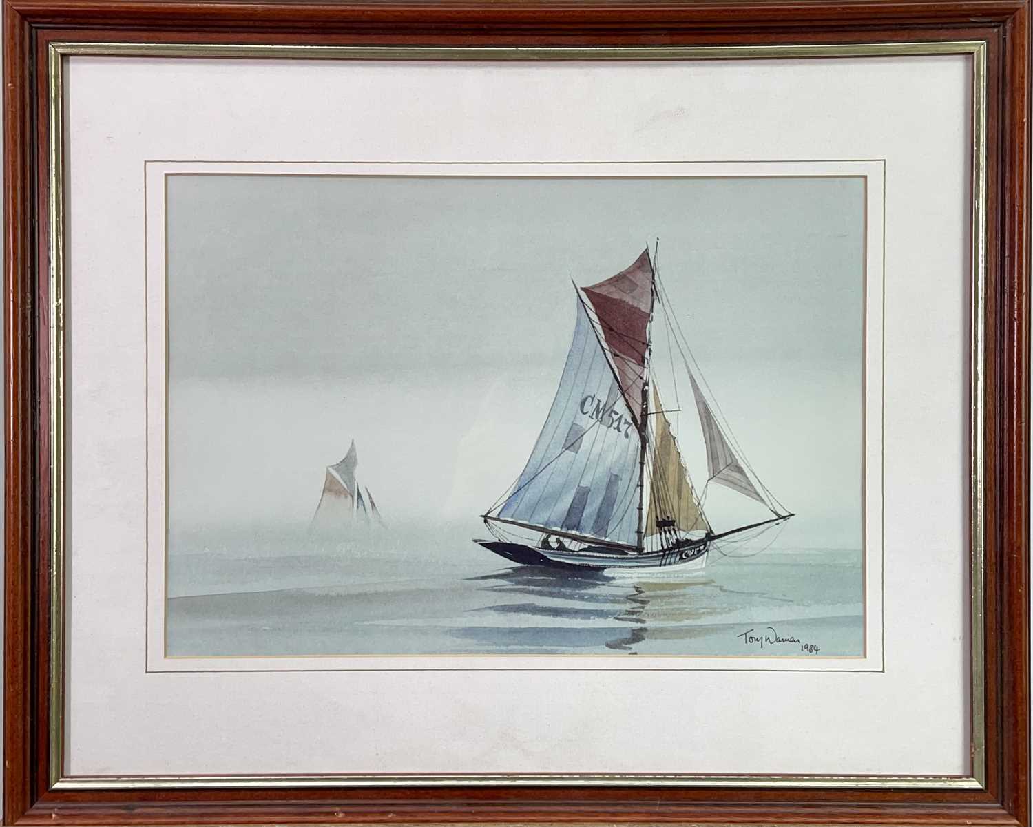 Lot 1575 - Tony WARREN (1930-1994) watercolour Still