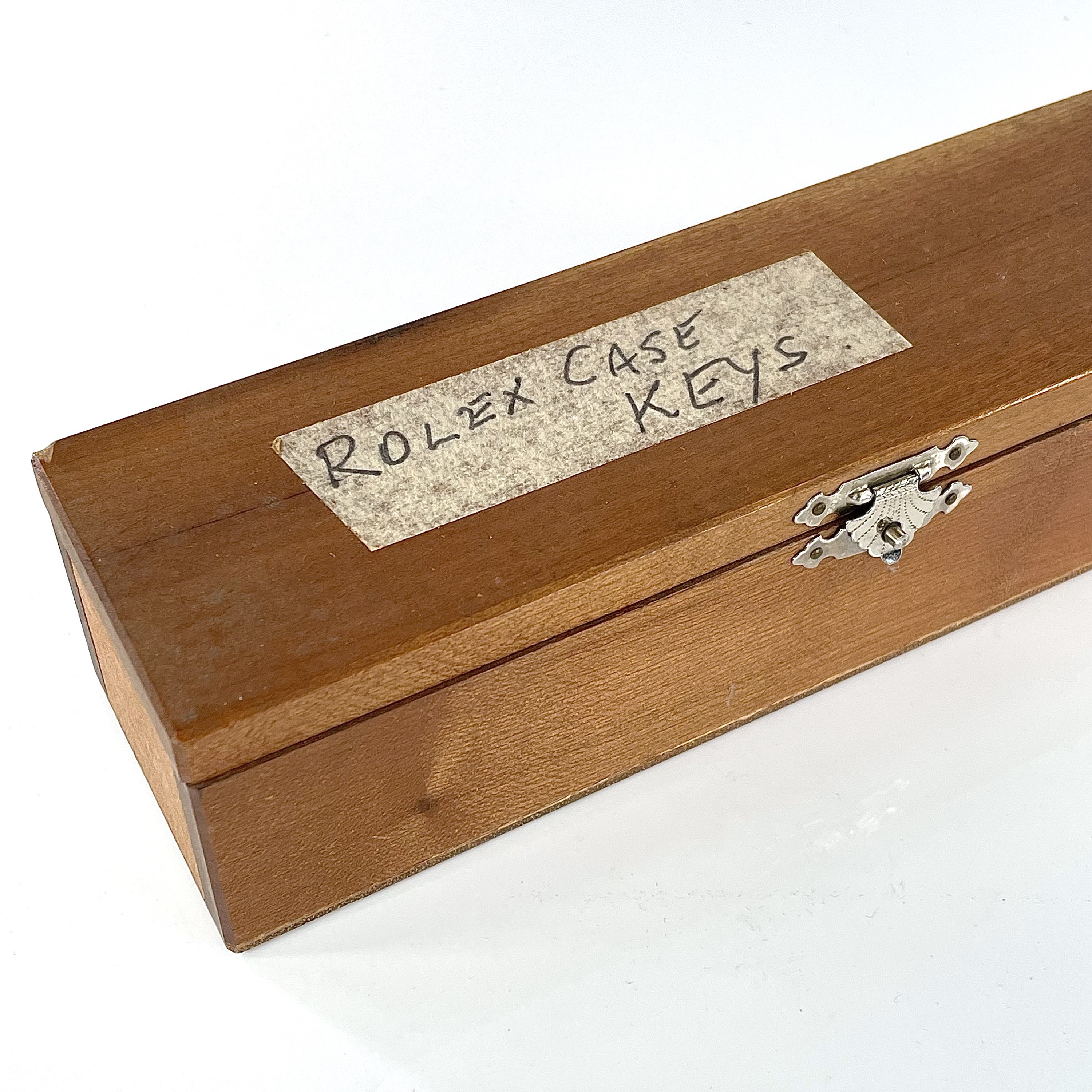 Lot 402 - A cased set of Japanese Rolex case back keys.