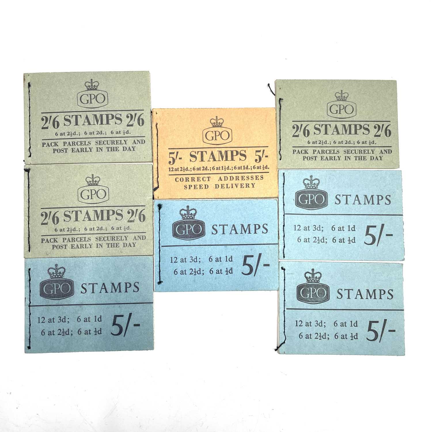 Lot 340 - G.B Pre-Decimal Booklets. 1950/60's stamp