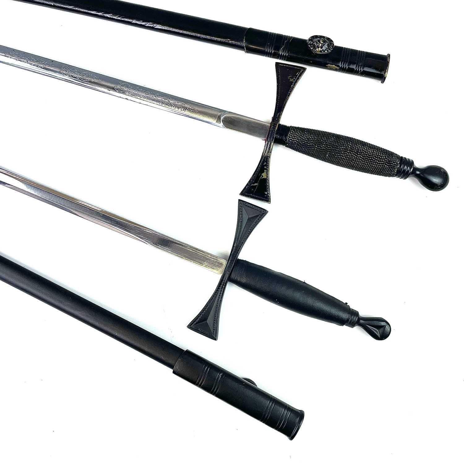 Lot 107 - Two Masonic ceremonial dress swords with