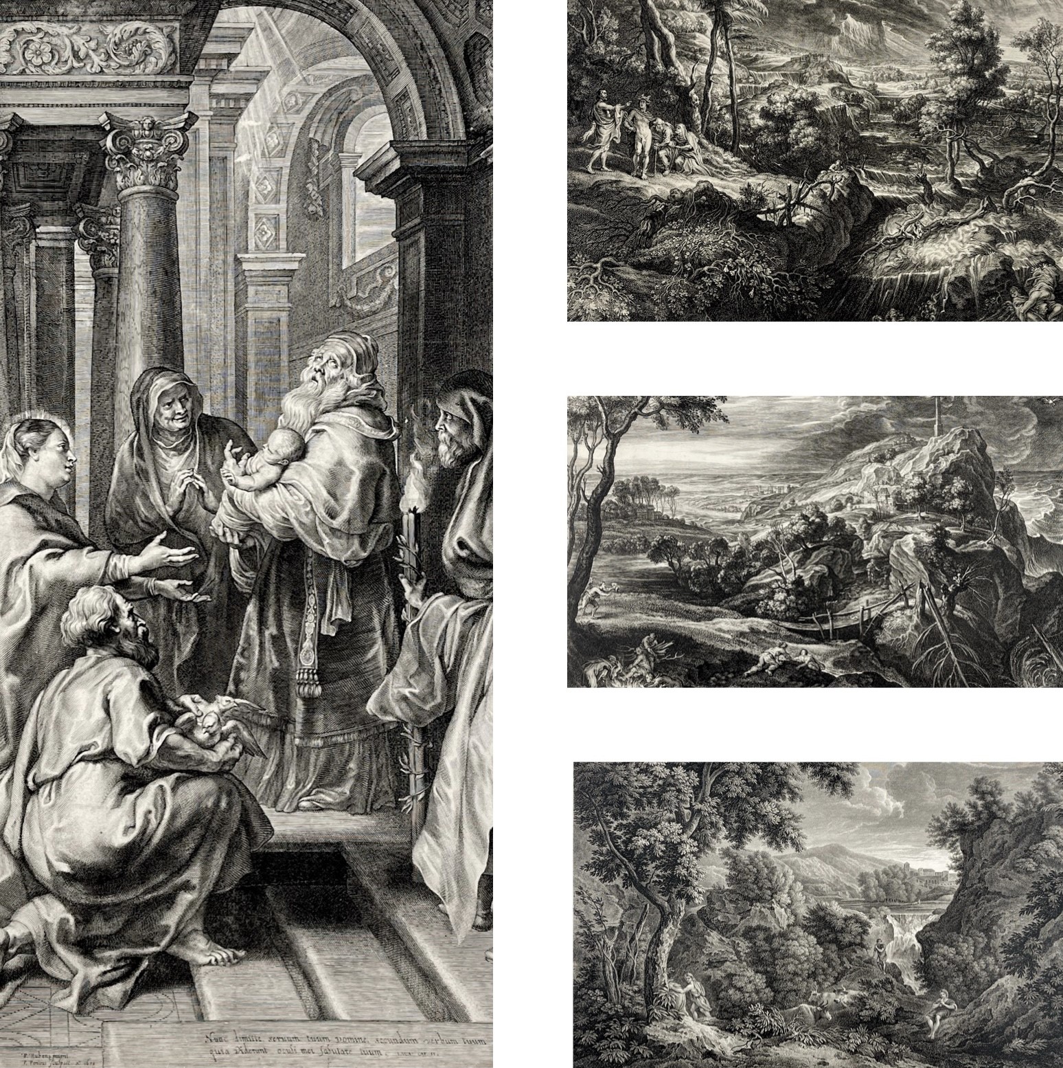 Lot 550 - (after) PETER PAUL RUBENS. Three