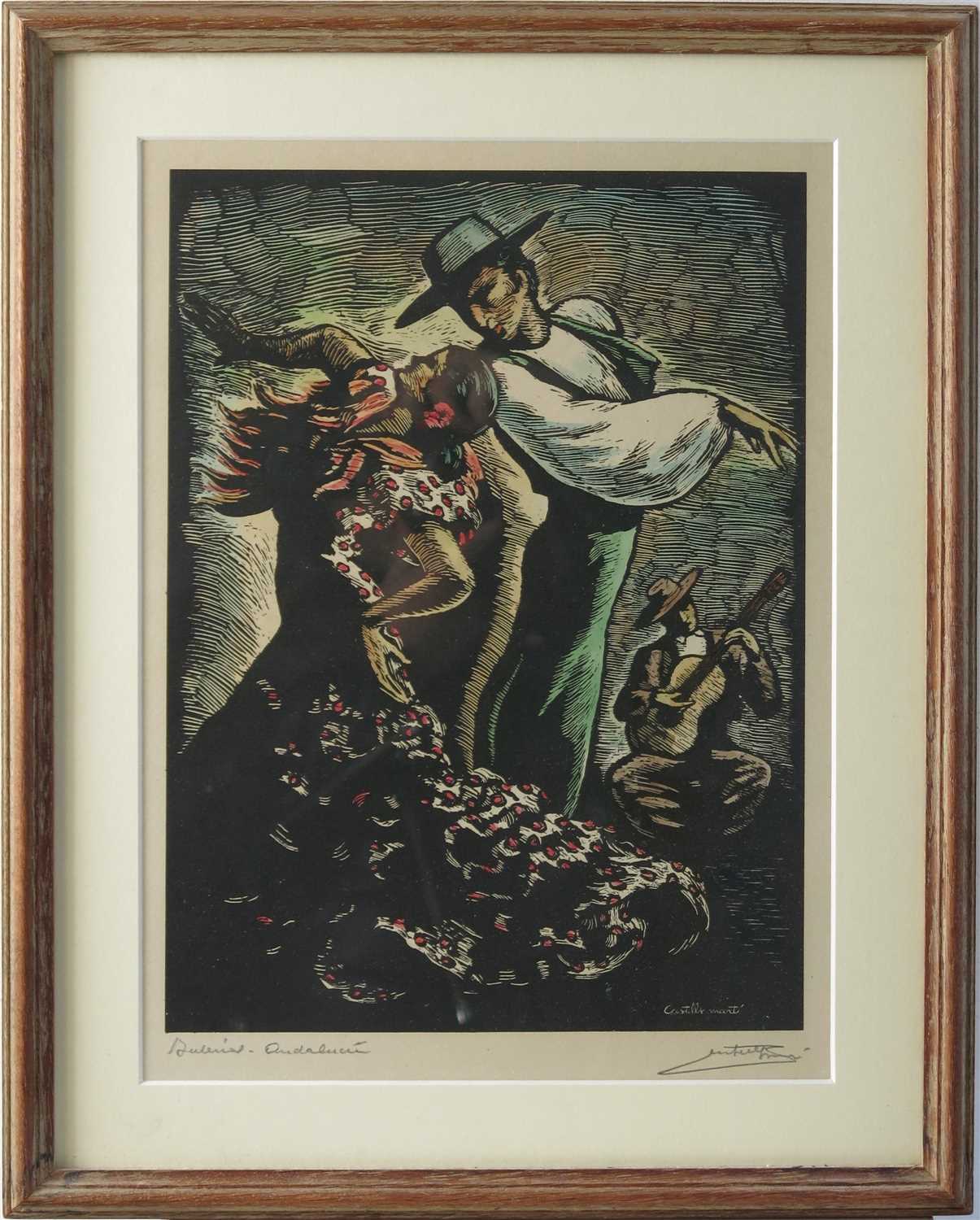 Lot 709 - Juan CASTELLS MARTI (b.1906)