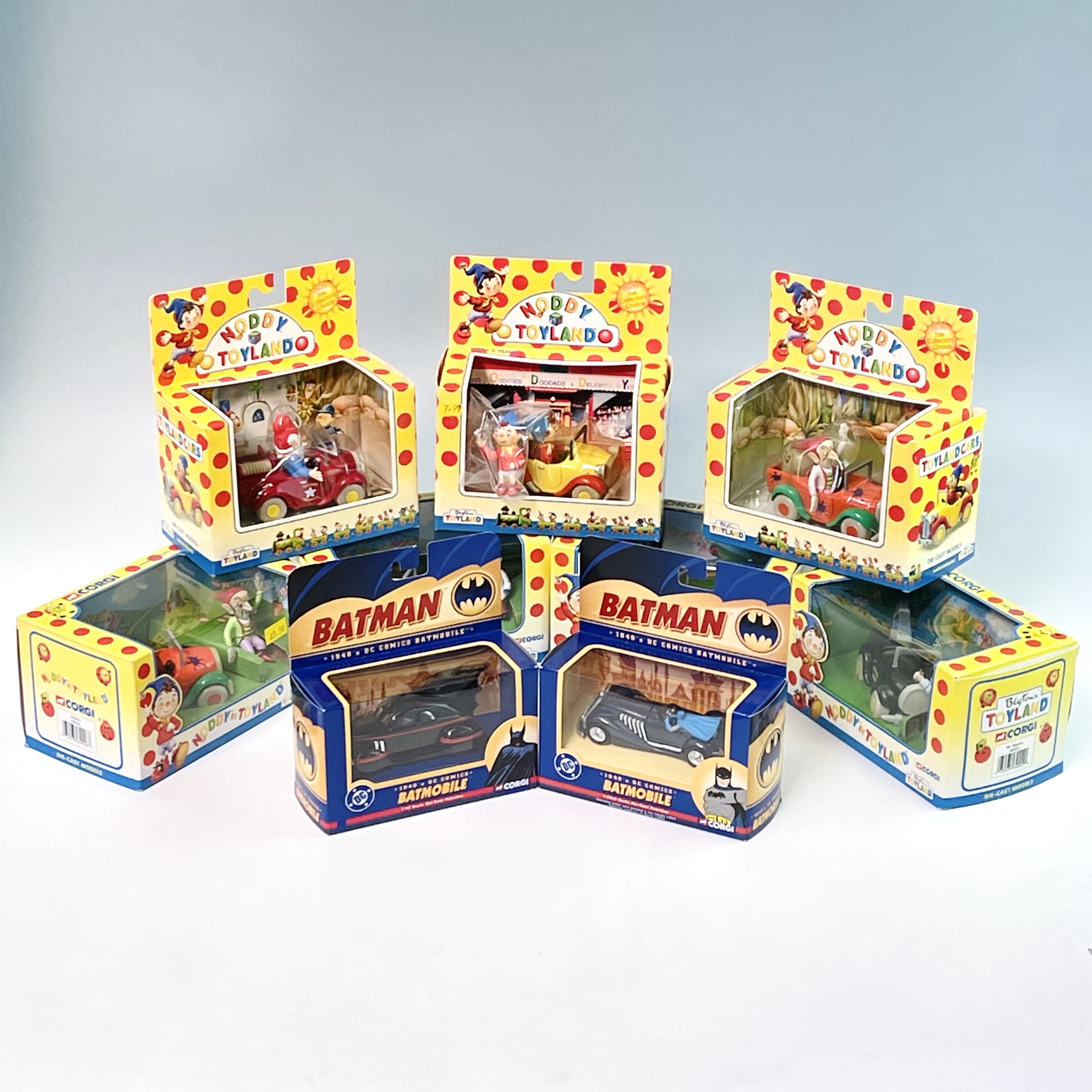 Corgi: Noddy and Batman. Comprising 7 - auctions & price archive