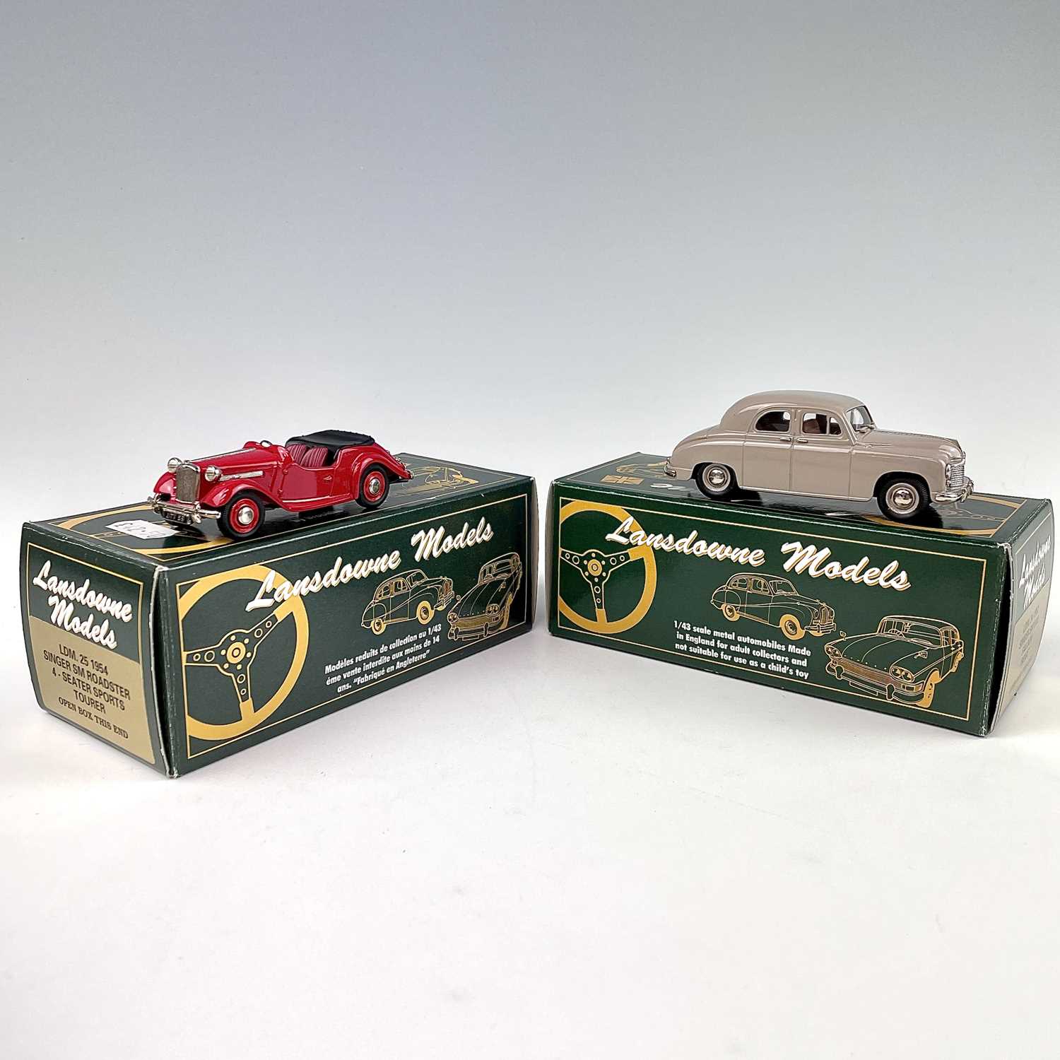 Lot 691 - Lansdowne Models 1:43 Scale. 1952 Singer SM
