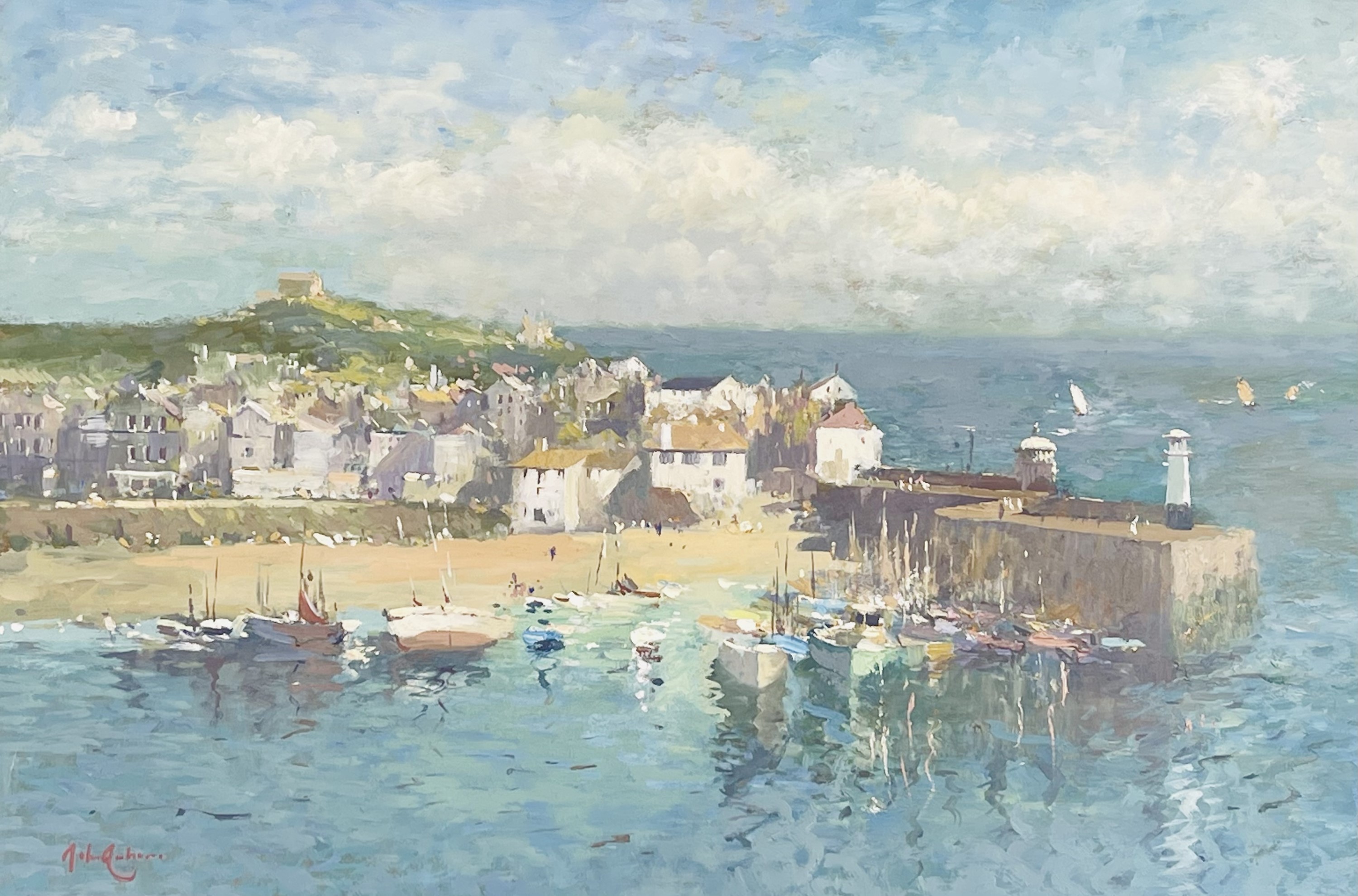 Lot 292 - John AMBROSE (1931-2010) St Ives Oil on