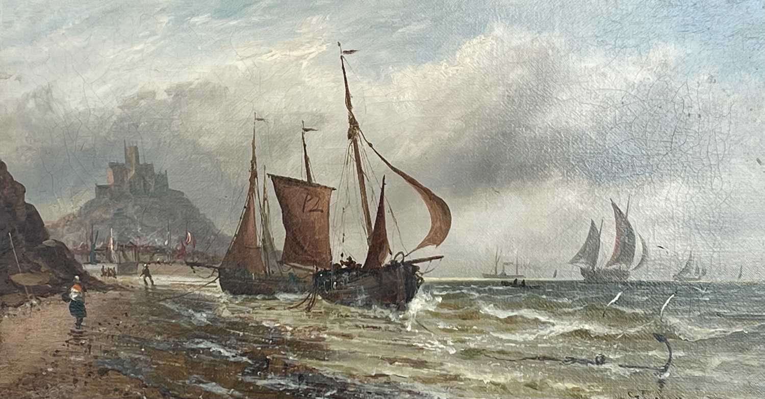 Lot 295 - George D. CALLOW (act.1858-1873) Mounts Bay