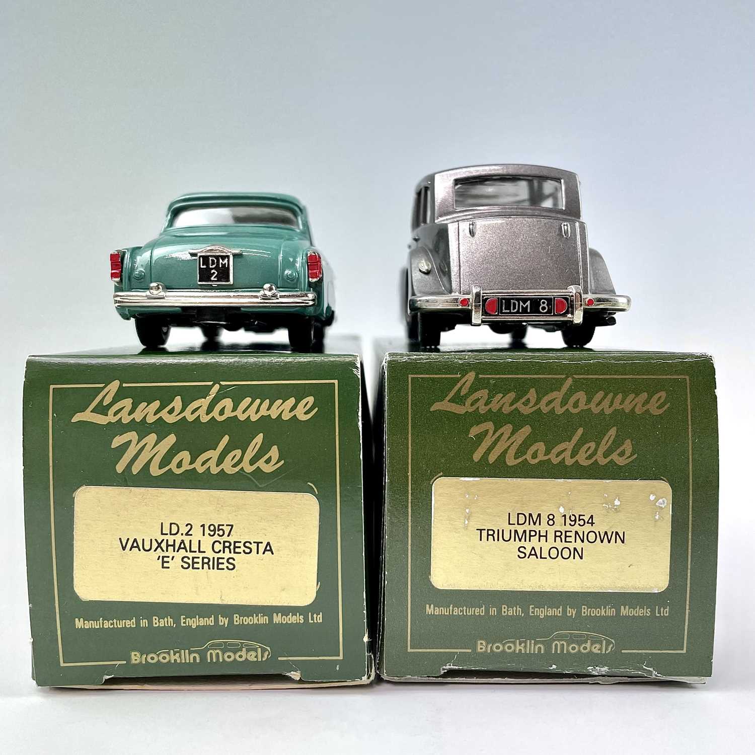 Lot 705 - Lansdowne Models 1:43 Scale. 1954 Triumph