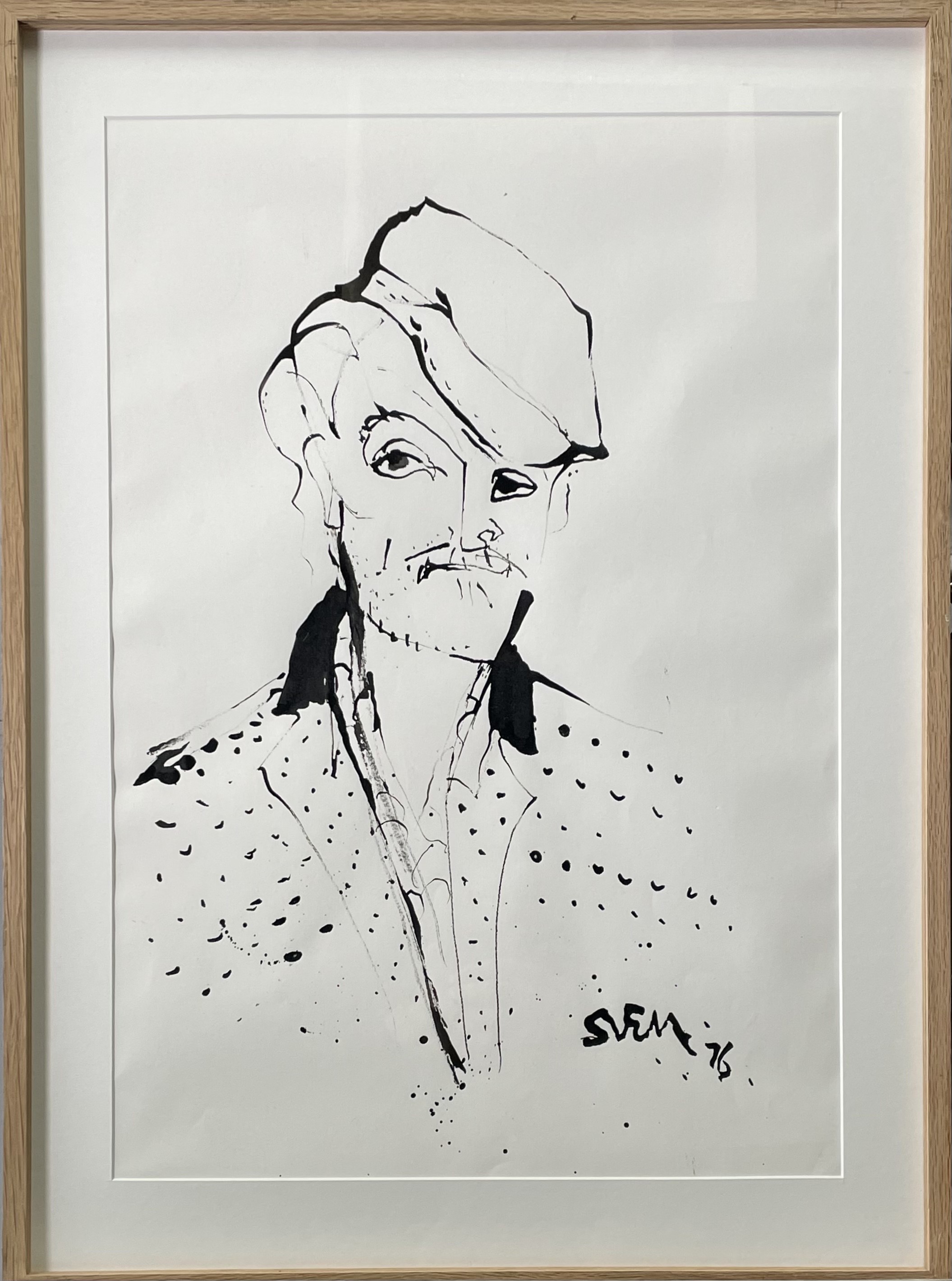 Lot 86 - Sven BERLIN (1911-1999) Self Portrait Signed