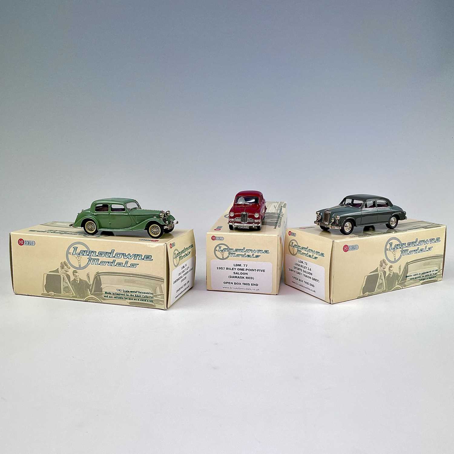Lot 717 - Lansdowne Boxed Models 1:43 Scale.