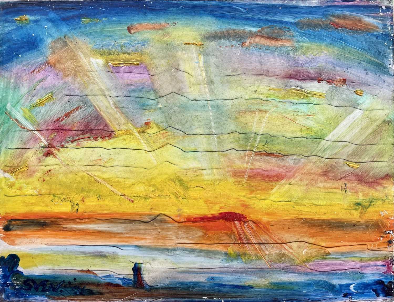 Lot 290 - Sven BERLIN (1911-1999) Three landscapes