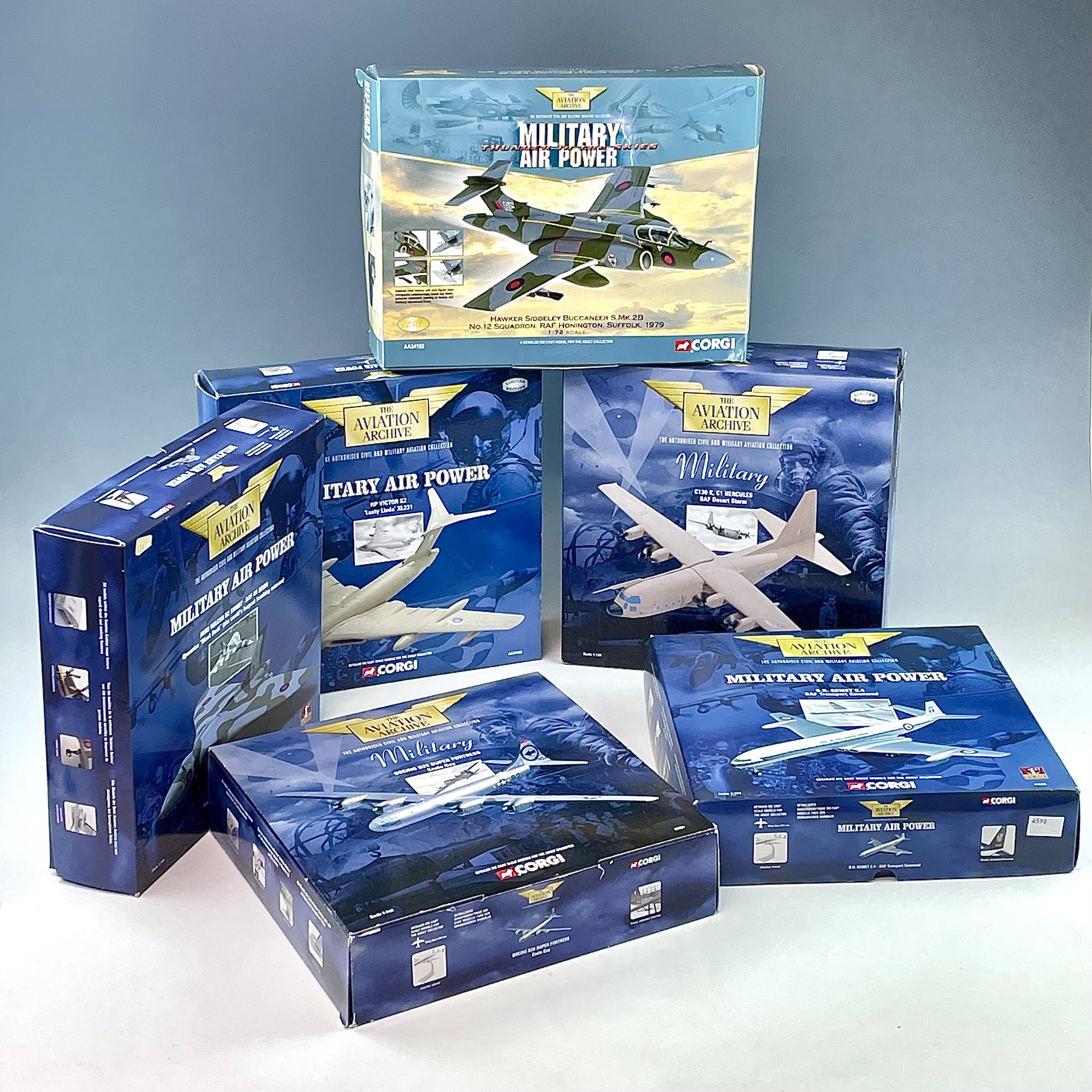 Lot 774 - Corgi Aircraft (1:72 and 1:44 Scale) x 6