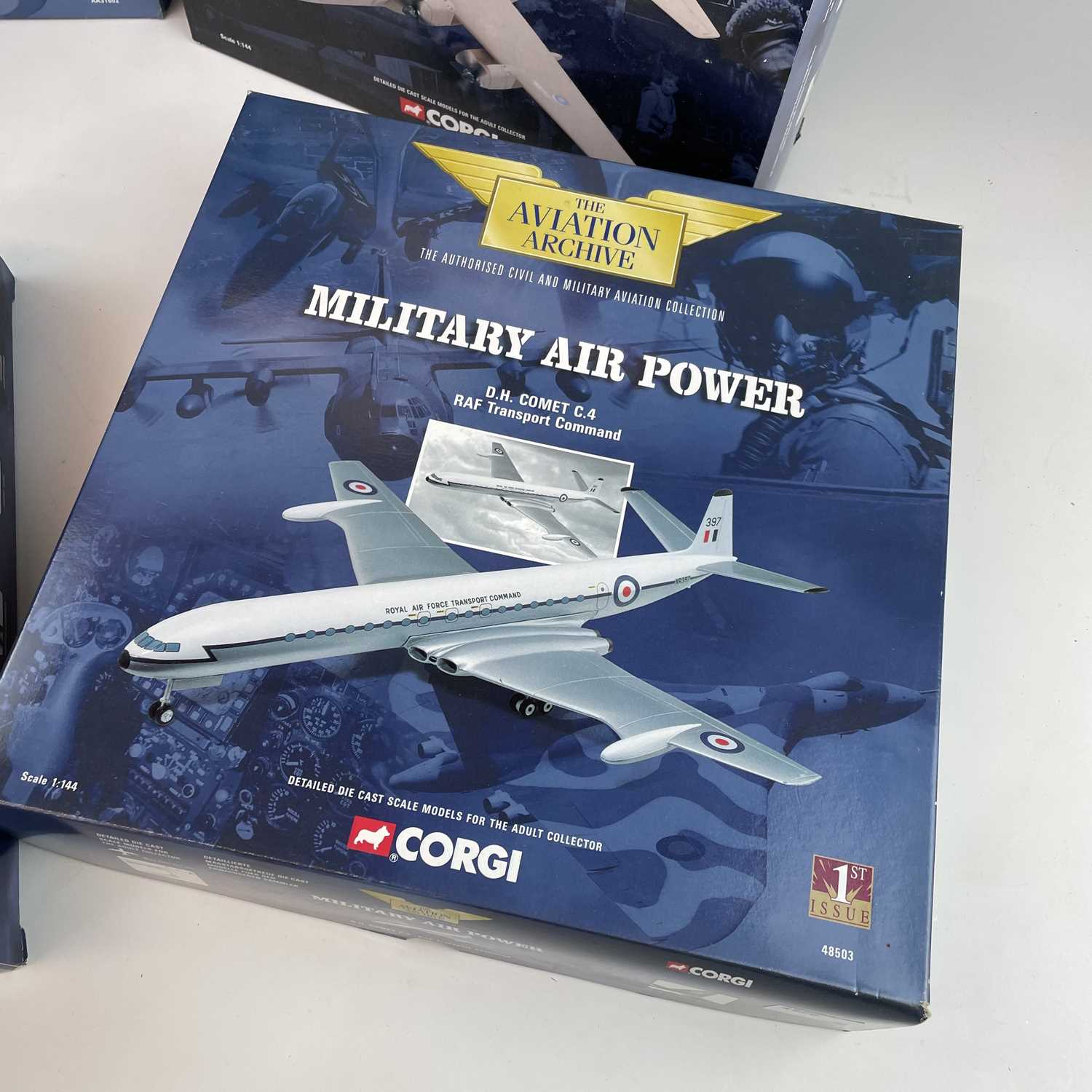 Lot 774 - Corgi Aircraft (1:72 and 1:44 Scale) x 6
