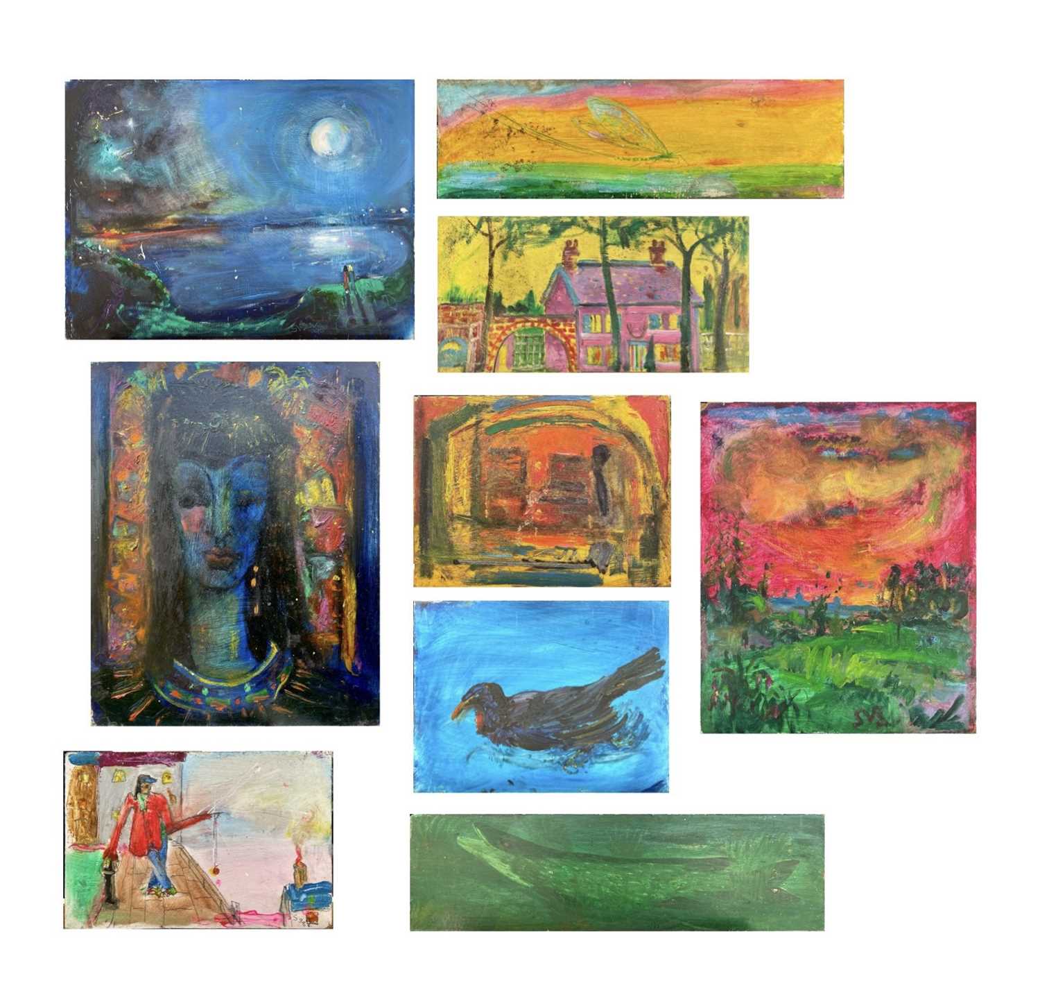 Lot 492 - Sven BERLIN (1911-1999) Ten various works