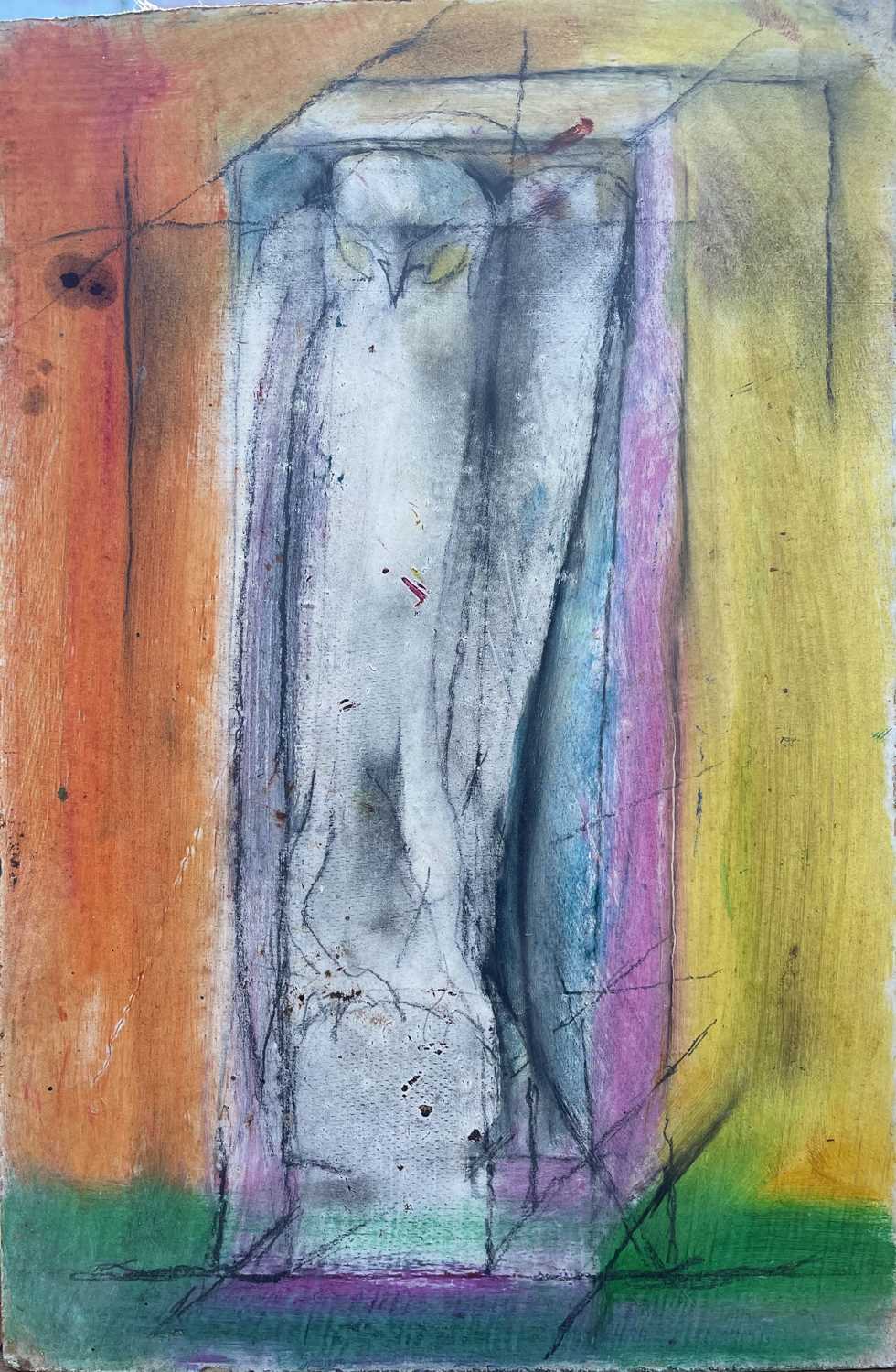 Lot 483 - Sven BERLIN (1911-1999) Falcon A mixed media
