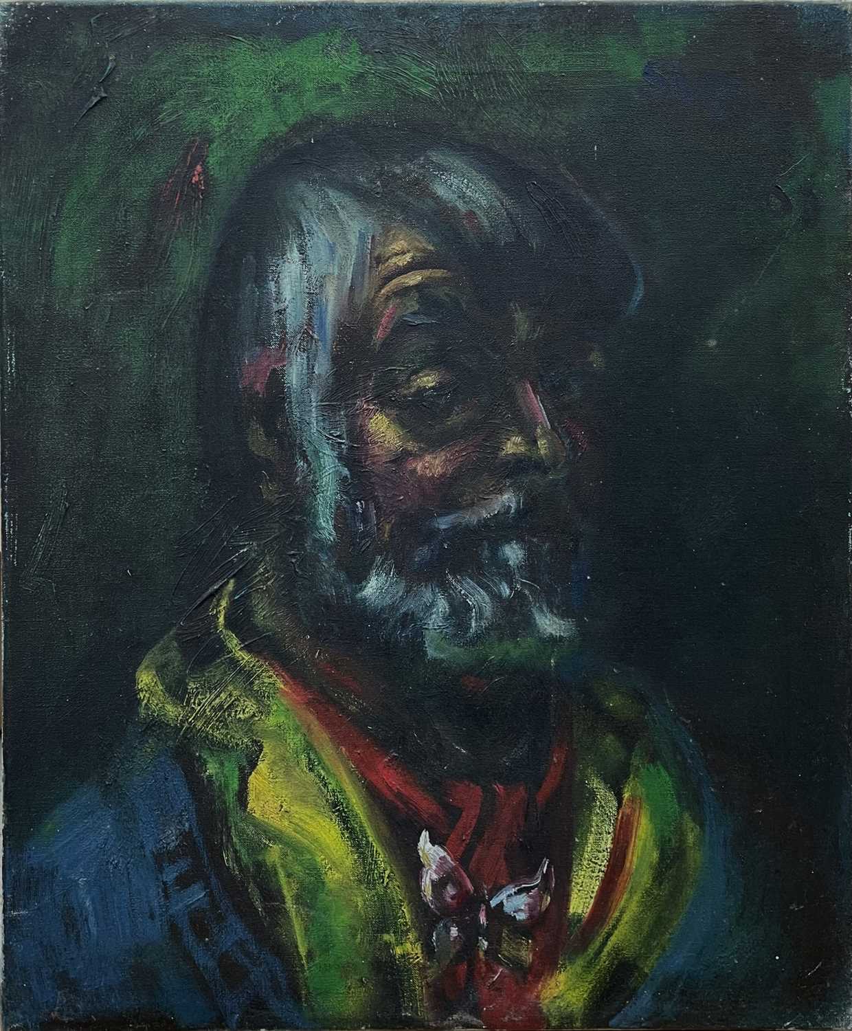 Lot 668 - Sven BERLIN (1911-1999) Self Portrait Canvas