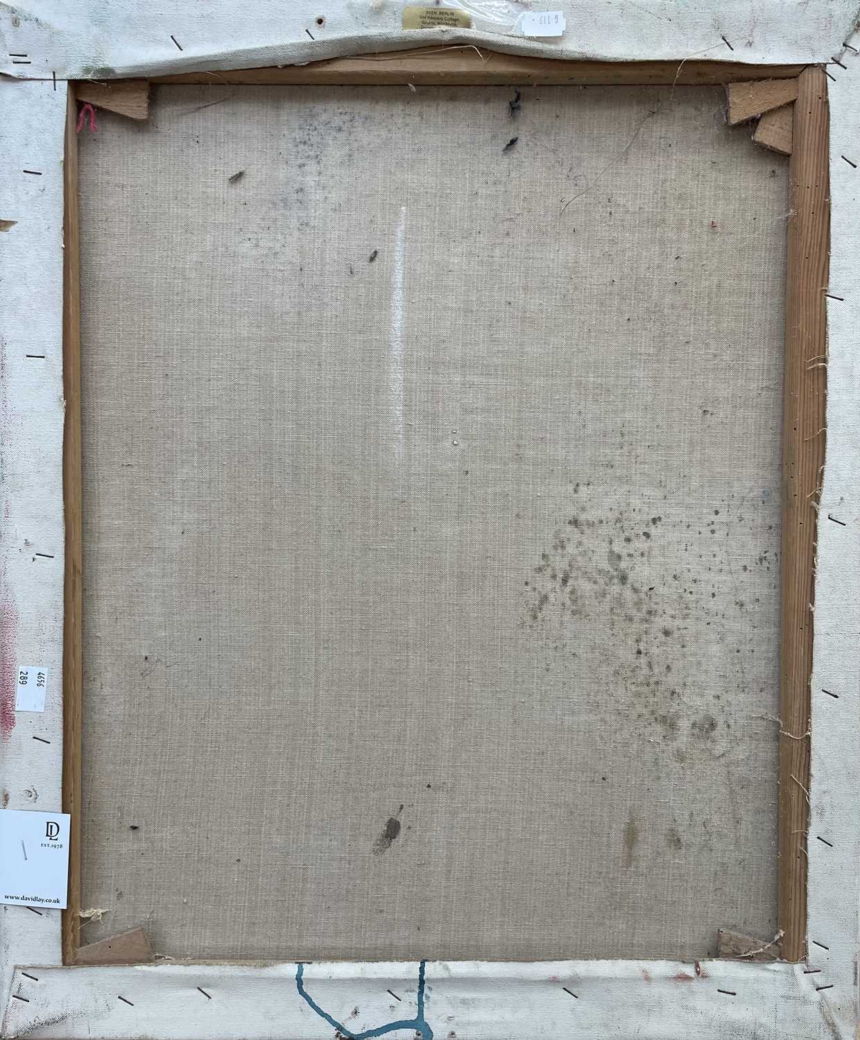 Lot 668 - Sven BERLIN (1911-1999) Self Portrait Canvas