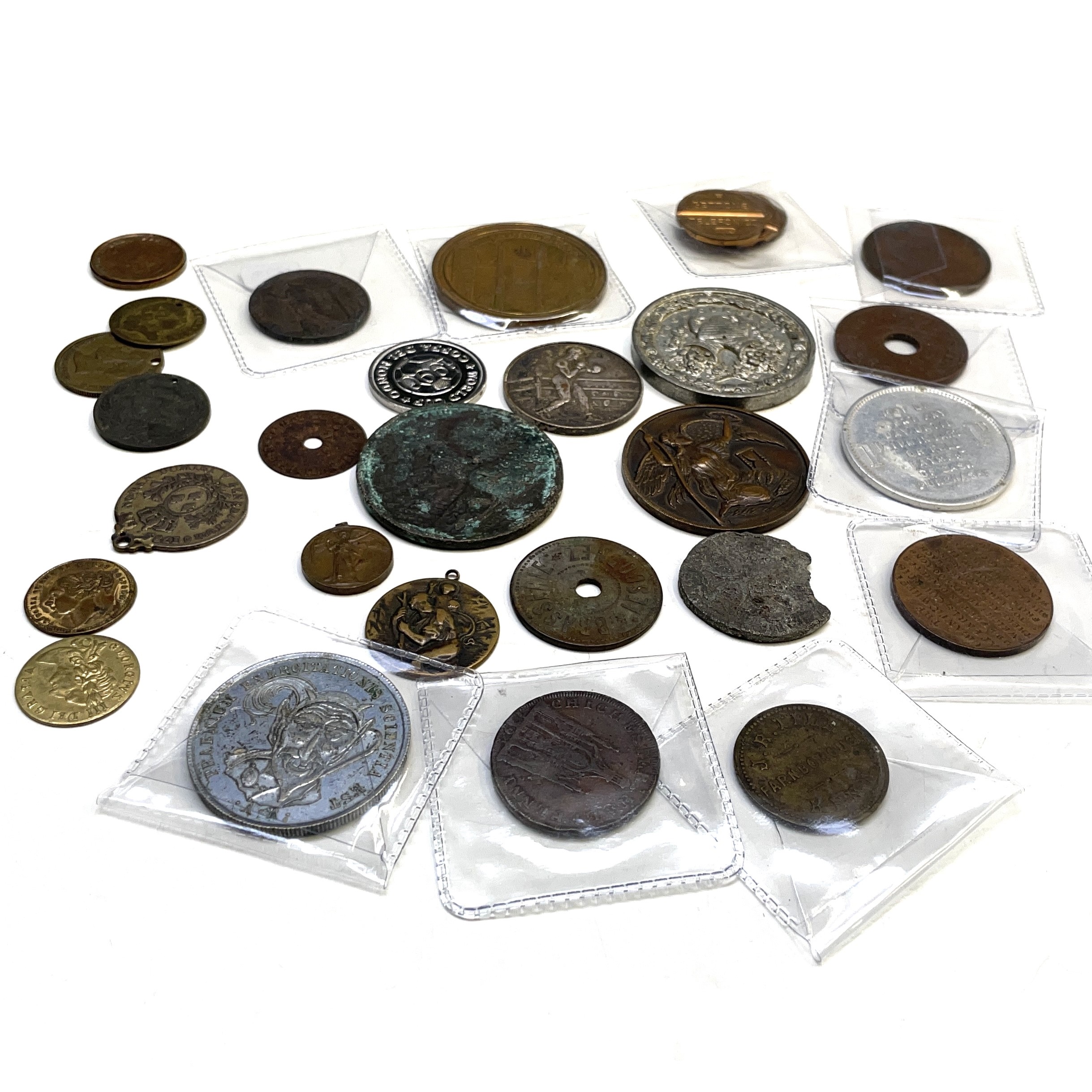Lot 137 - 18th and 19th Century Tokens plus other
